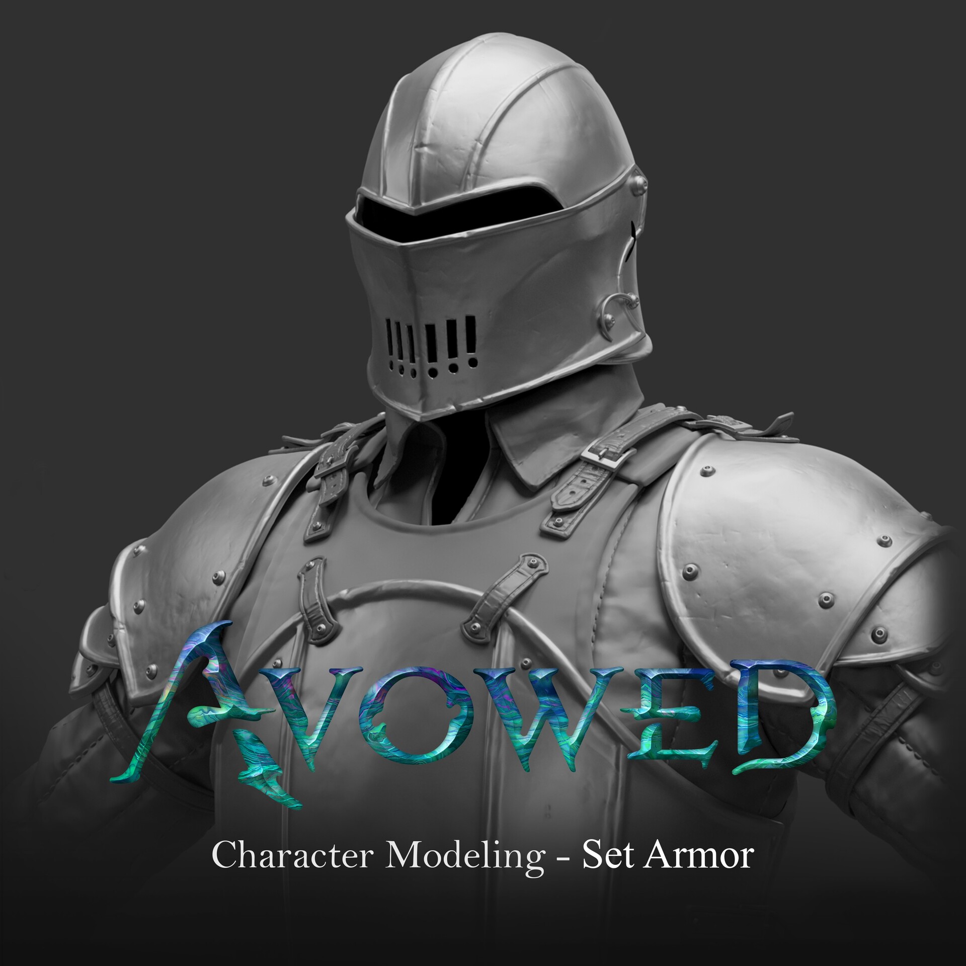 ArtStation - Avowed Character Modeling - Set Armor