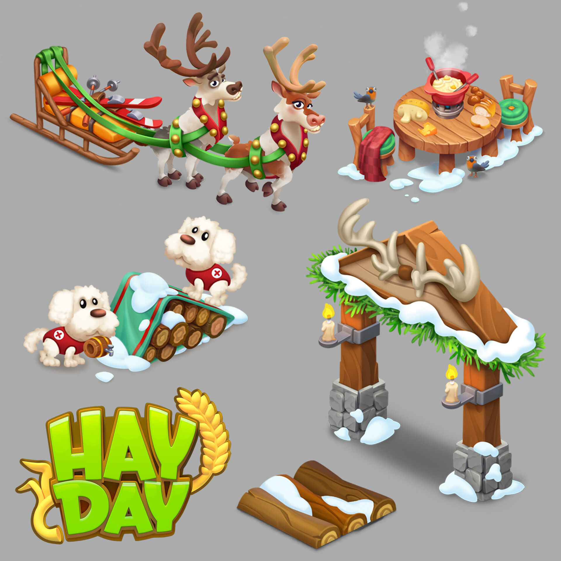 Ocellus - SERVICES - Hay Day - Winter Update 2024