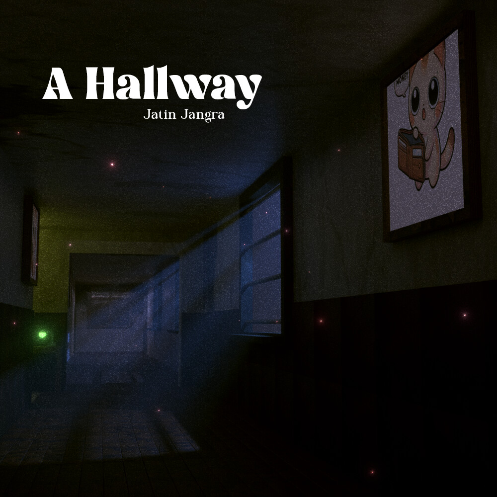 ArtStation - A Haunted Hallway