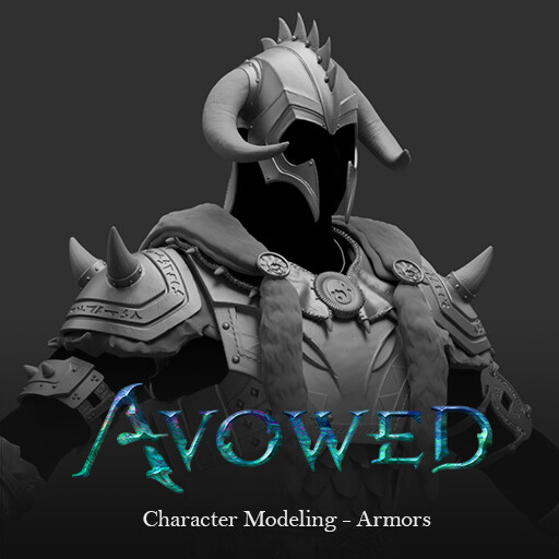 ArtStation - Avowed - Armor Set