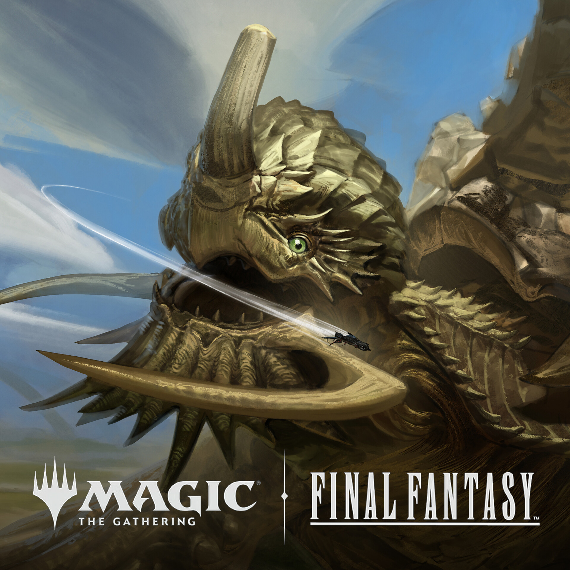 ArtStation - Ancient Adamantoise - MTG x Final Fantasy
