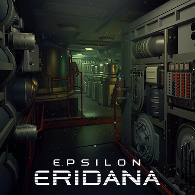 ArtStation - Epsilon Eridana: Life Support Room