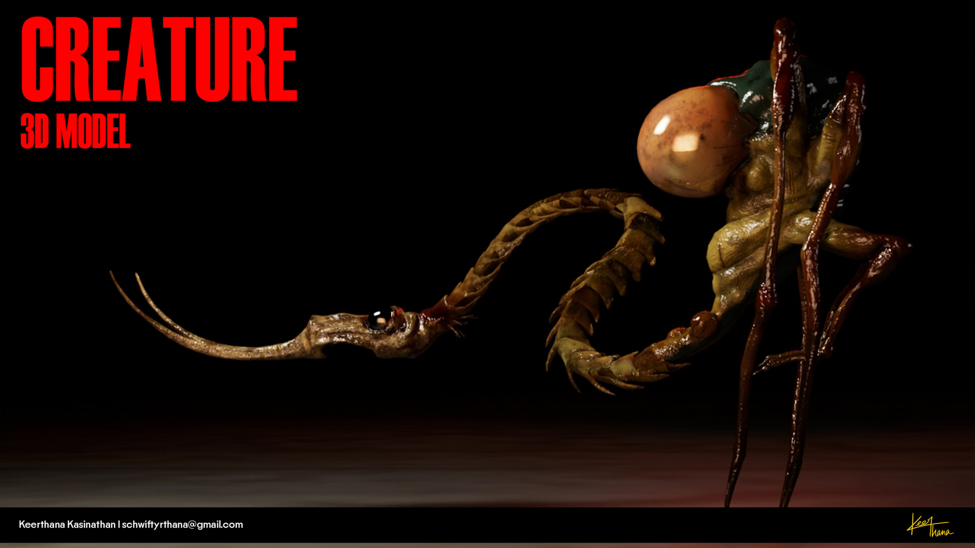 ArtStation - Creature // 3D model