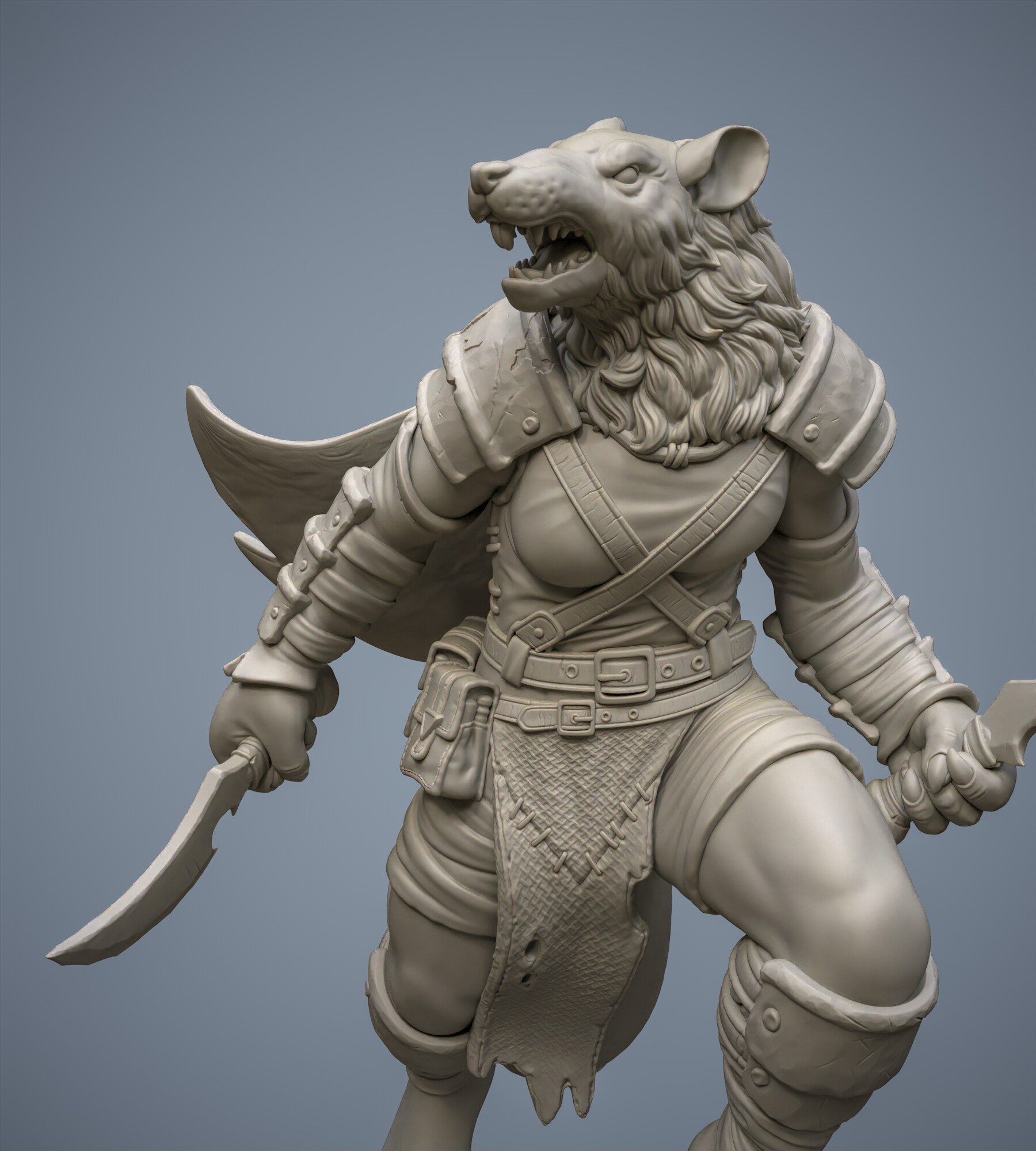 ArtStation - Rat assassin