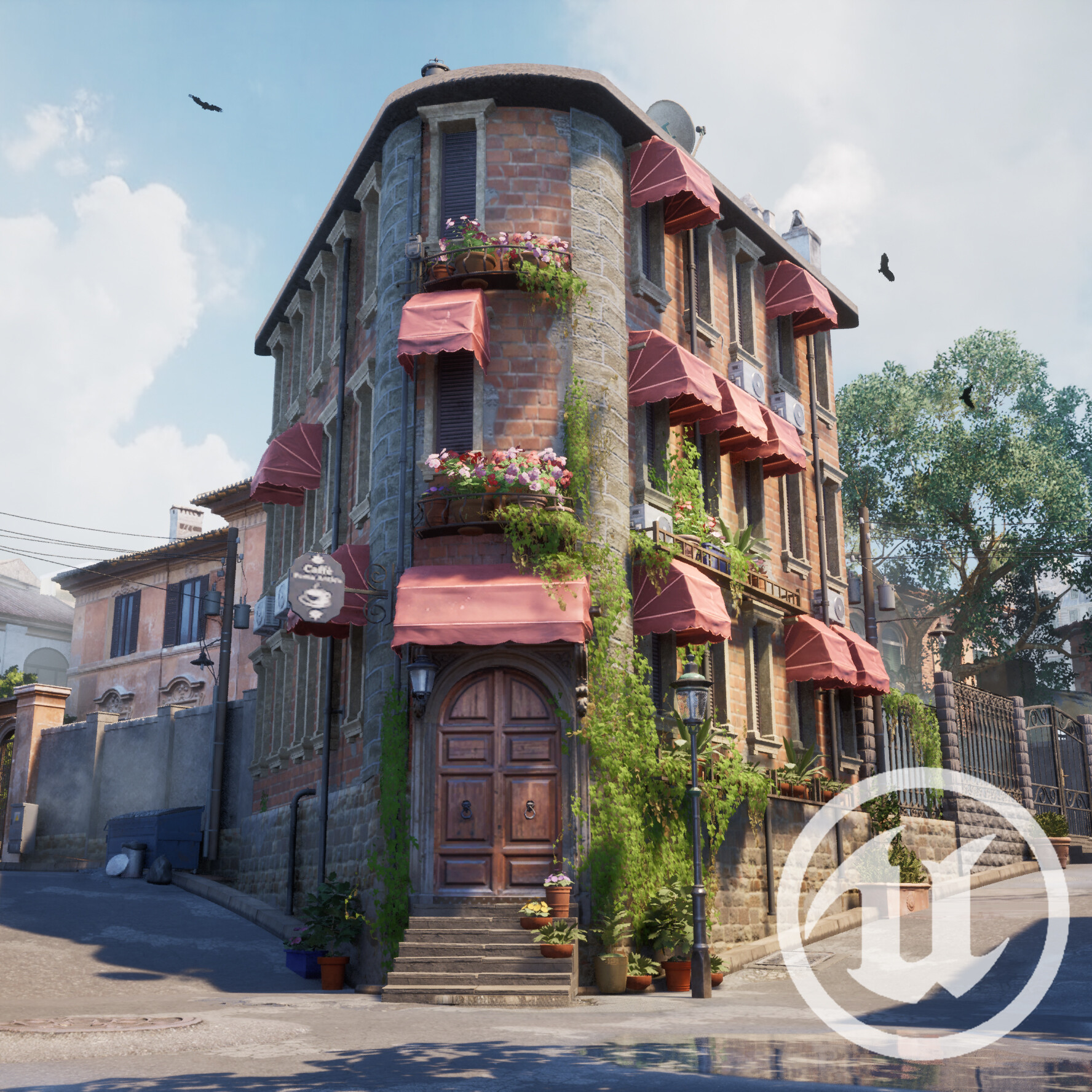 ArtStation - UE5 Scene Practice 《Corner》