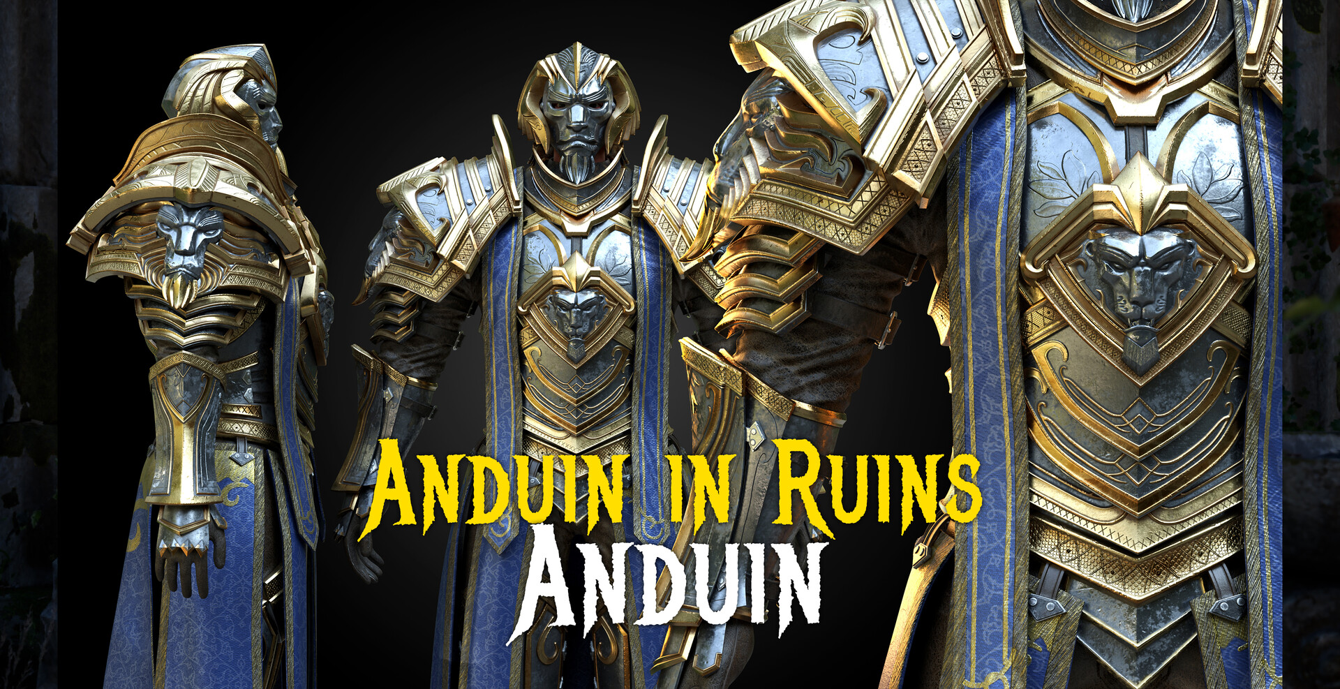 ArtStation - Anduin in Ruins - Anduin Wrynn(Fan Art)
