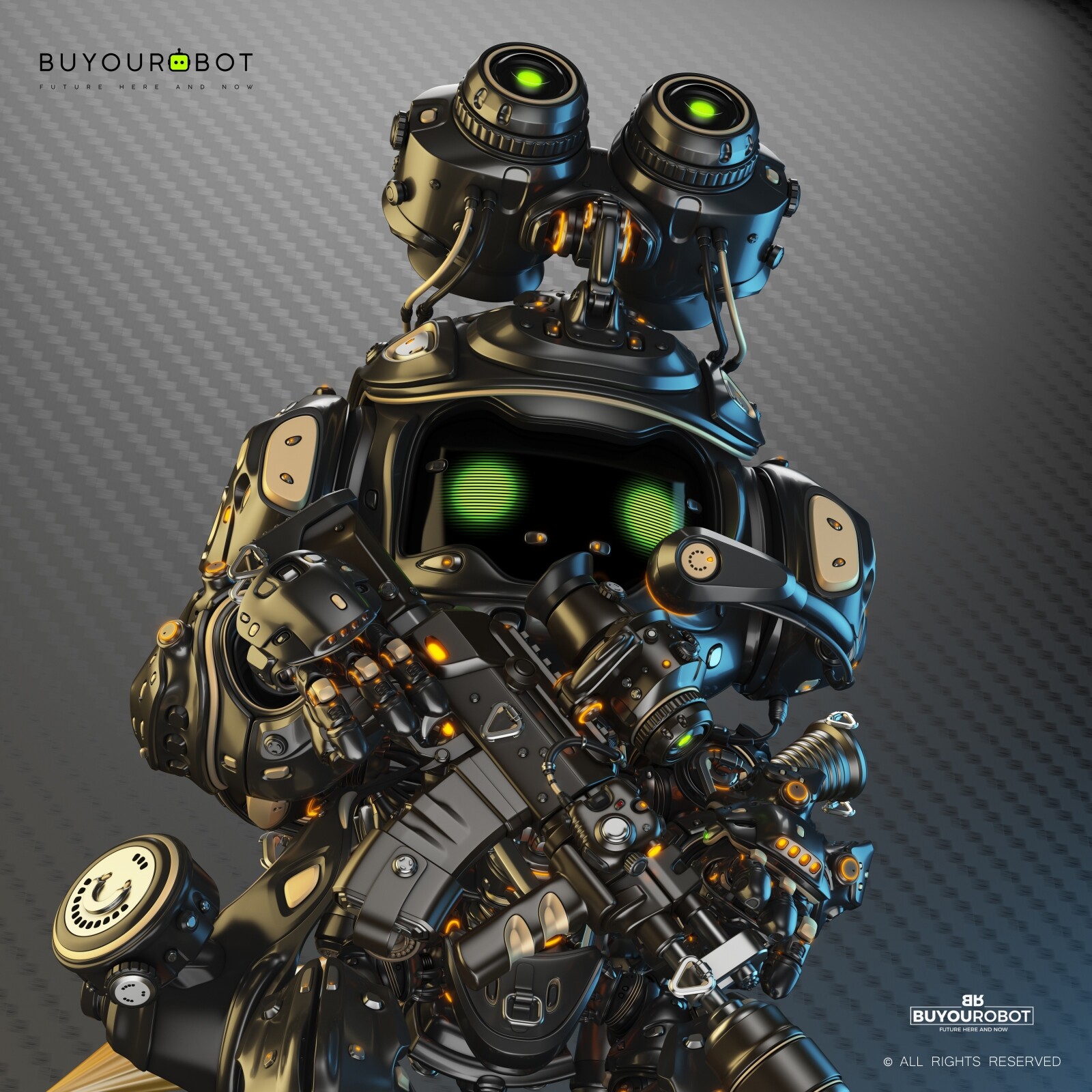 ArtStation - Buddy Bot | Military II