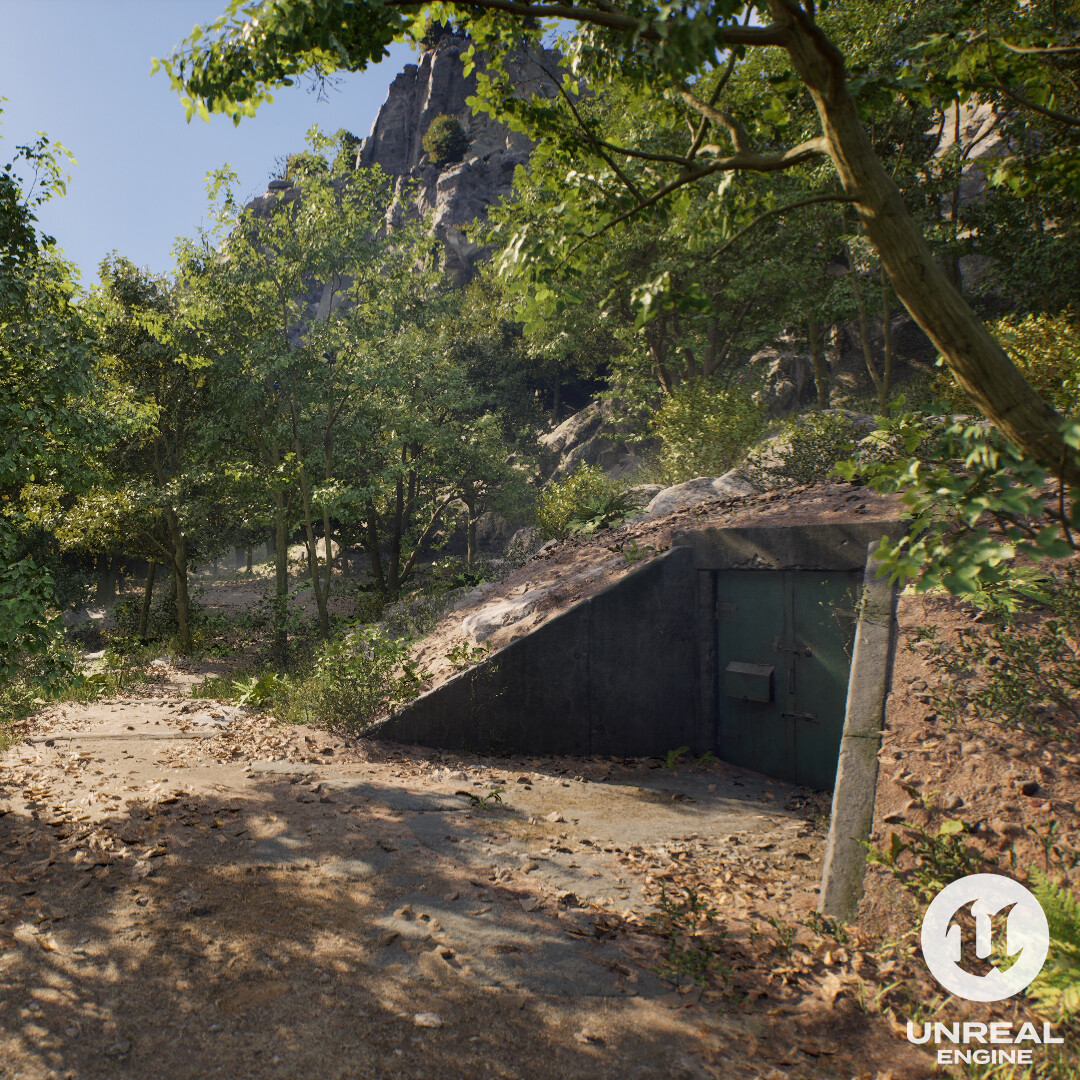 ArtStation - Forest Bunker