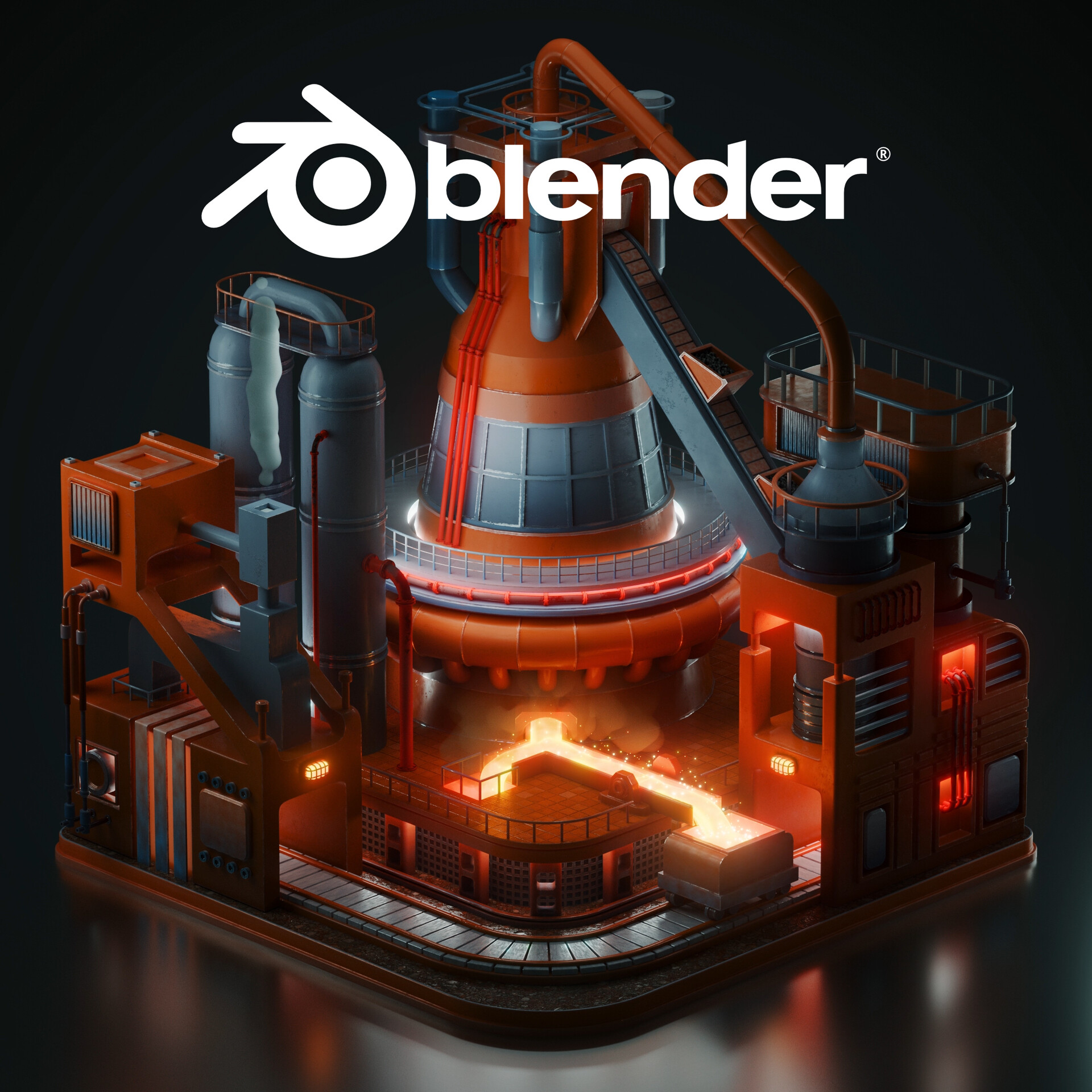 ArtStation - Blast Furnace