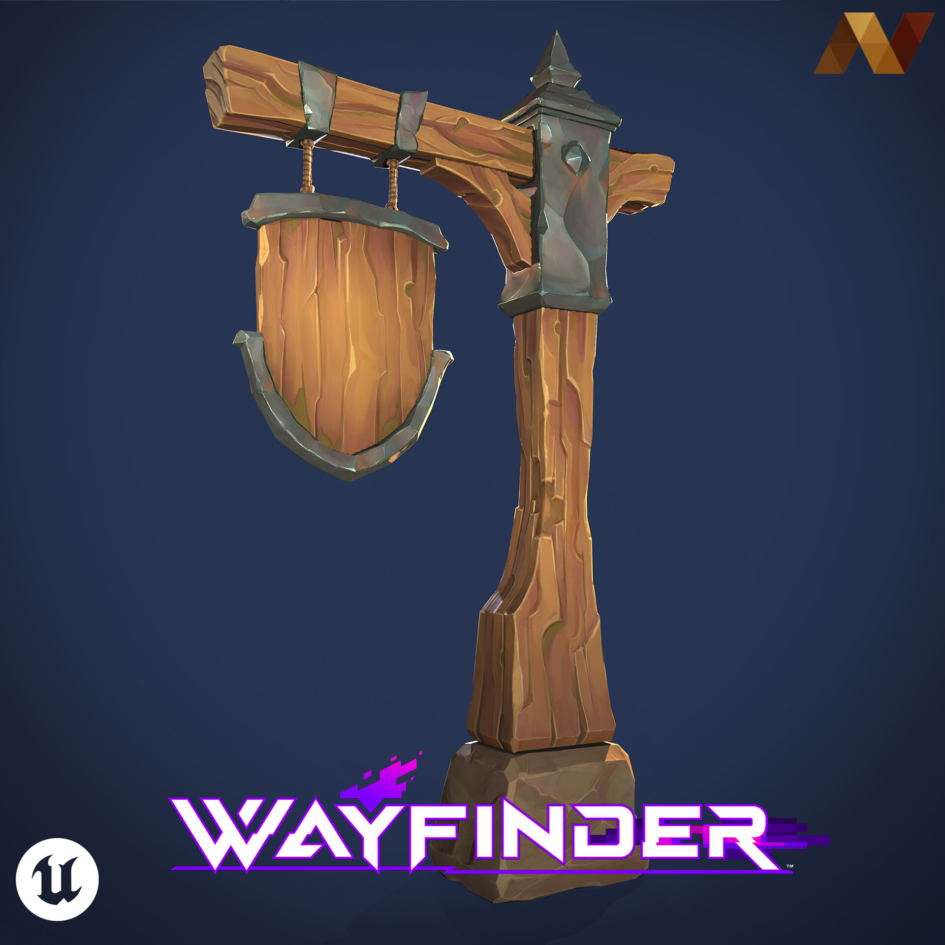 ArtStation - WAYFINDER POST - Unreal / Marmoset