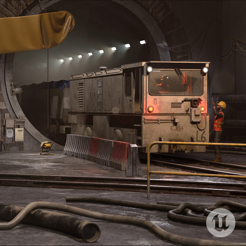 ArtStation - Bundle Bulb - Tunnel Mining