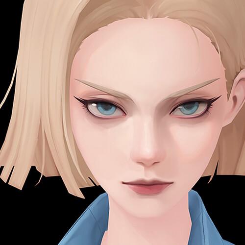 ArtStation - Android 18