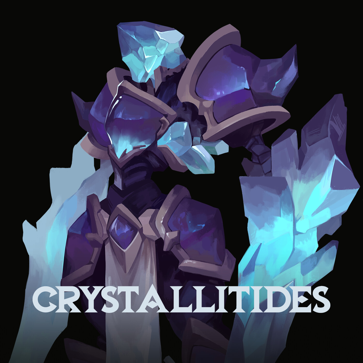 ArtStation - CRYSTALLITIDES monsters concept art
