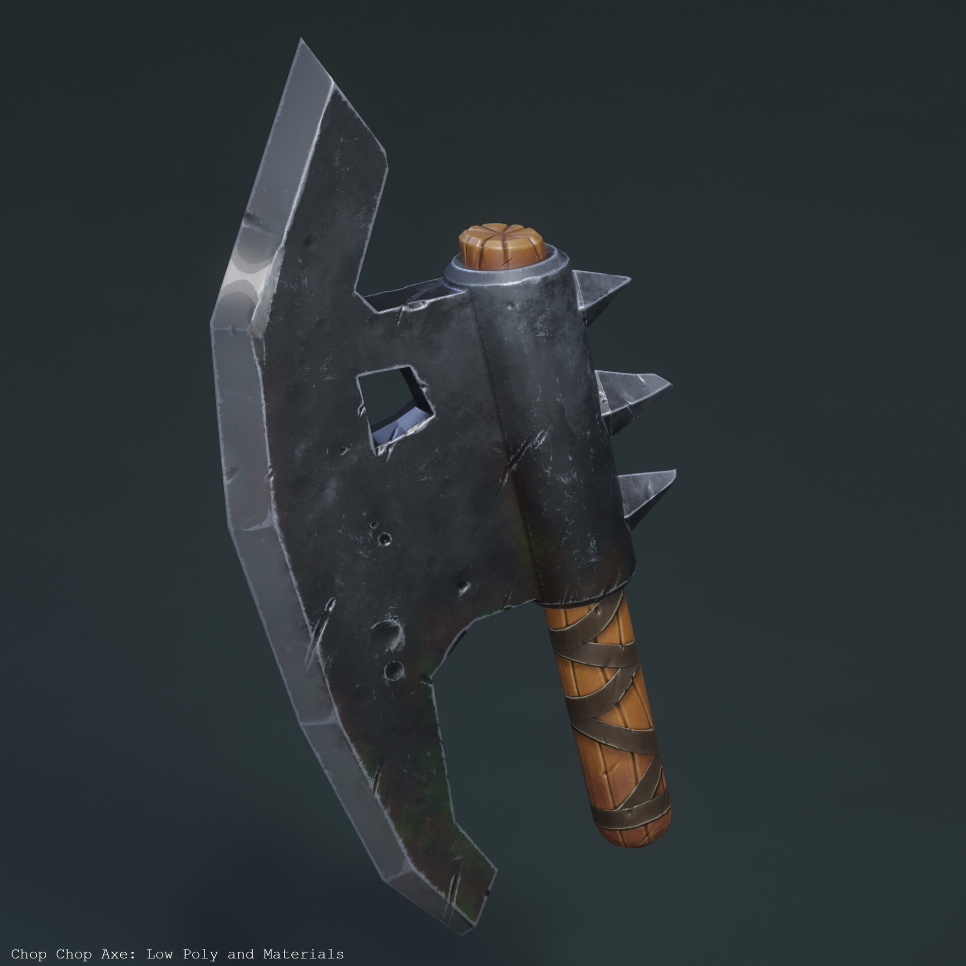 ArtStation - Chop Chop Axe Low poly and Materials.