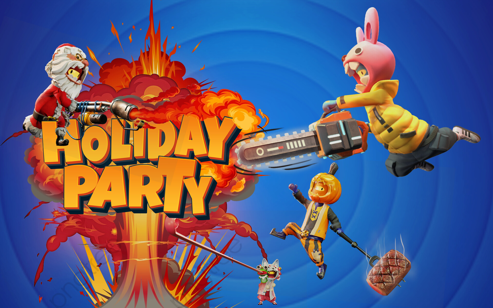 ArtStation - Holiday Party: Mascot Brawl