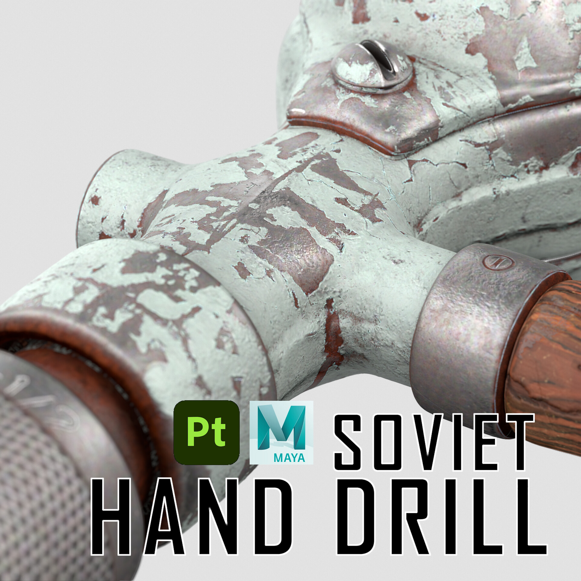 ArtStation - Soviet Hand Drill