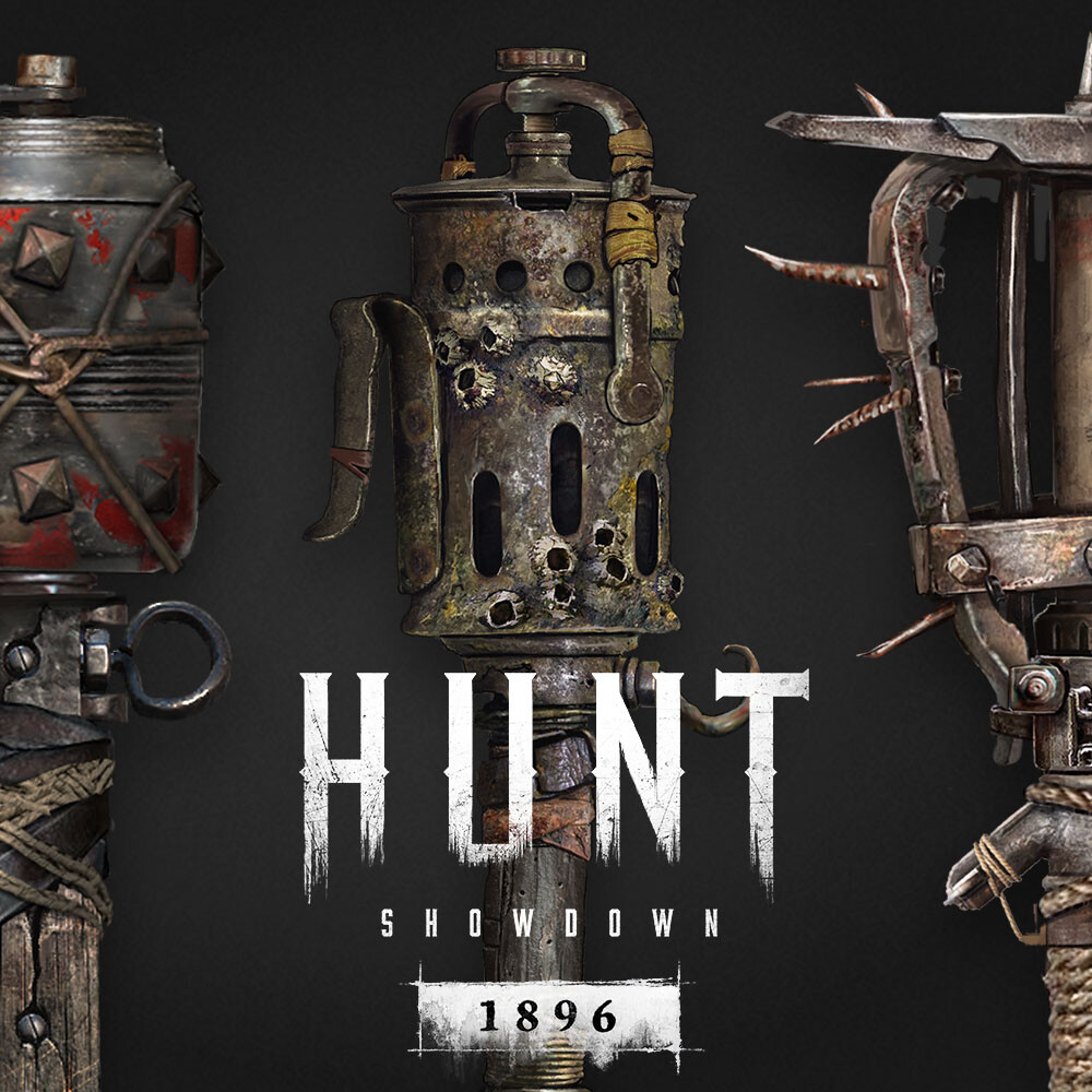 ENTANGLED Studio - Weapon Concept Art for Hunt: Showdown