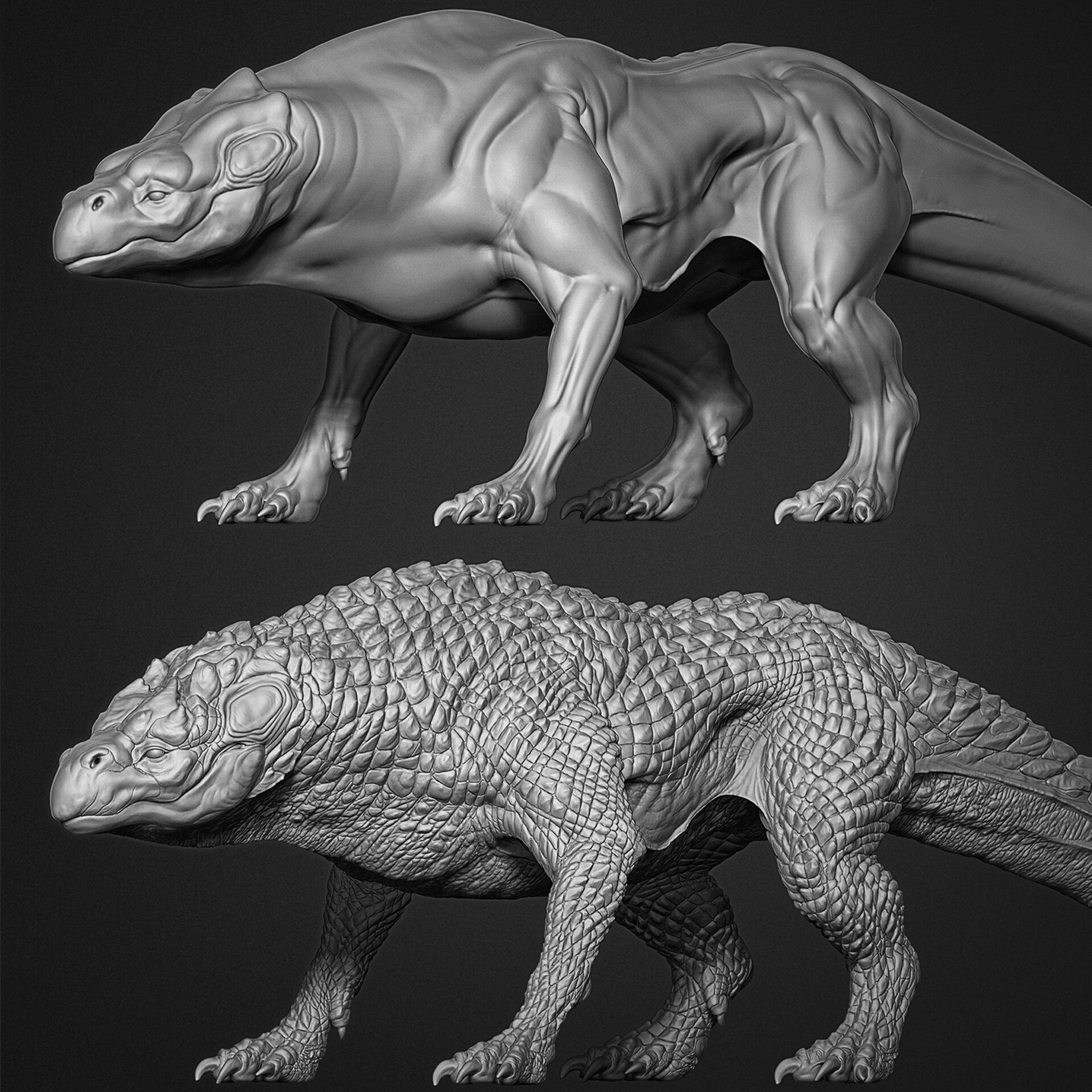 ArtStation - Creature Scales Tutorial