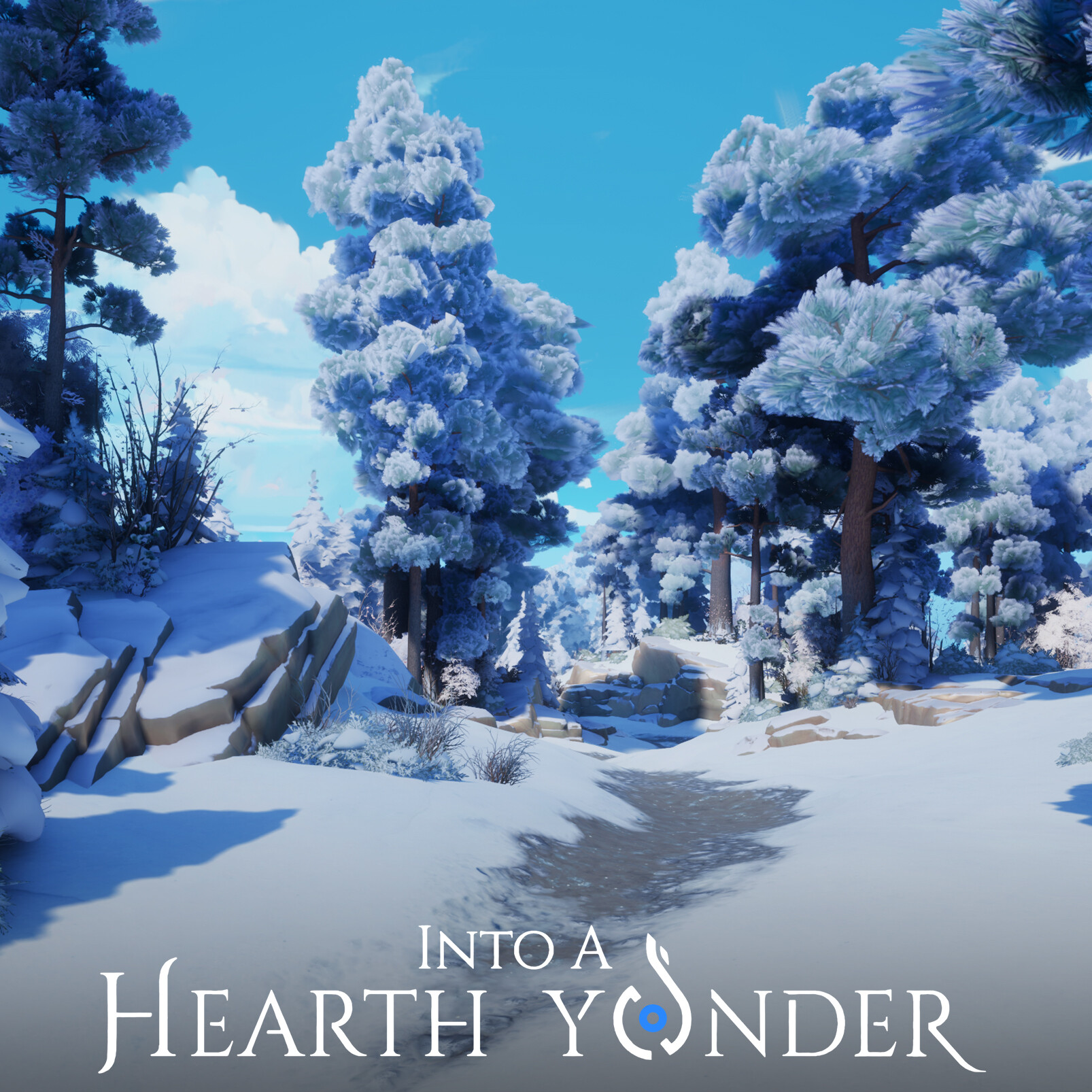 ArtStation - [Into a Heart Yonder] - Frozen Hills