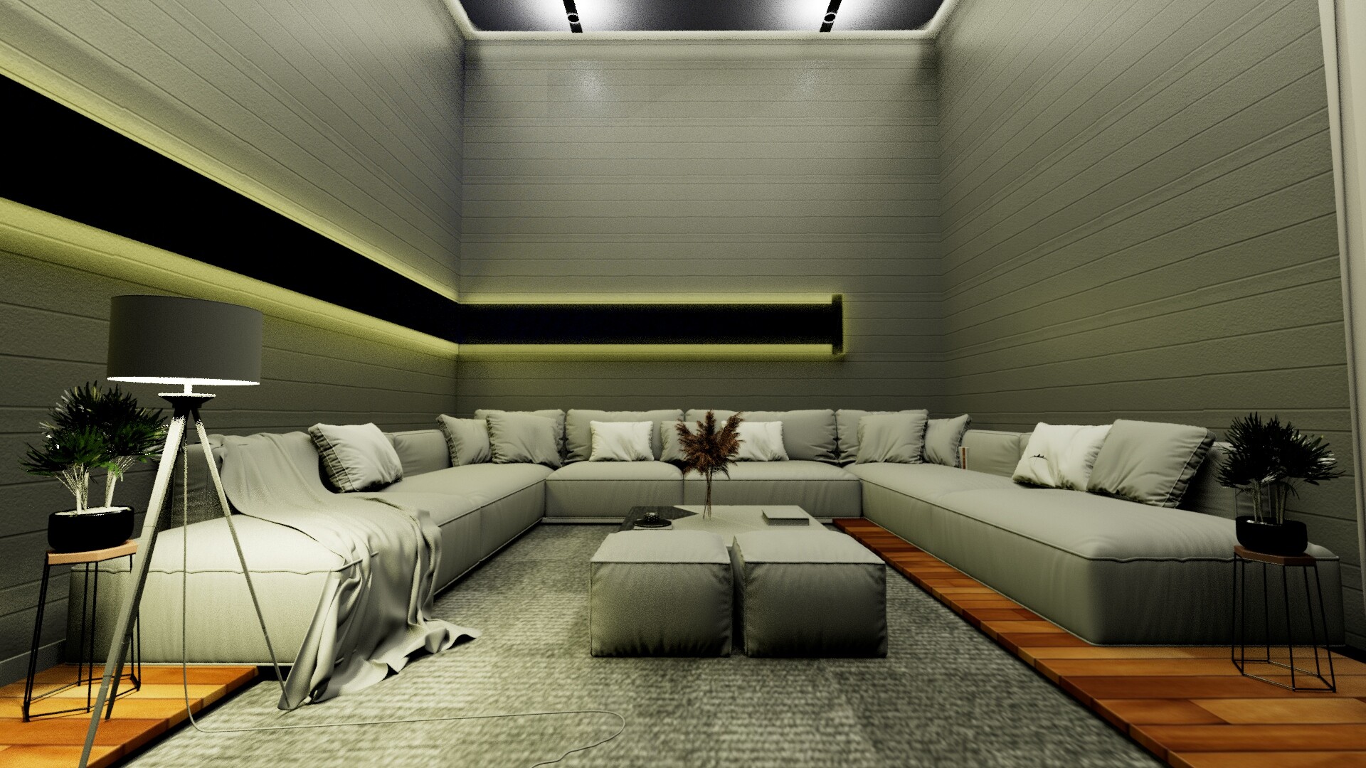 ArtStation - Interior lighting setup