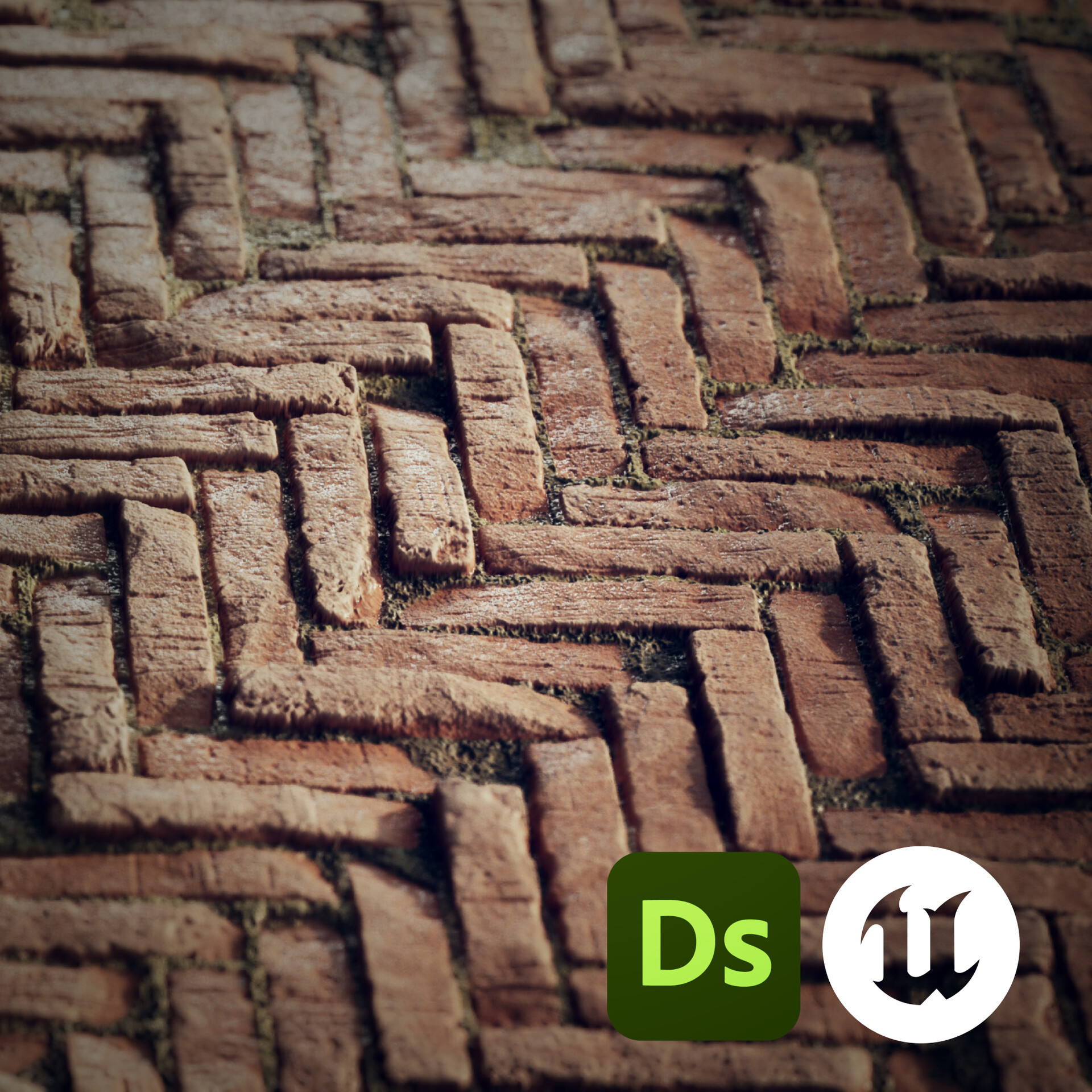 ArtStation - Ancient Laterizio Floor