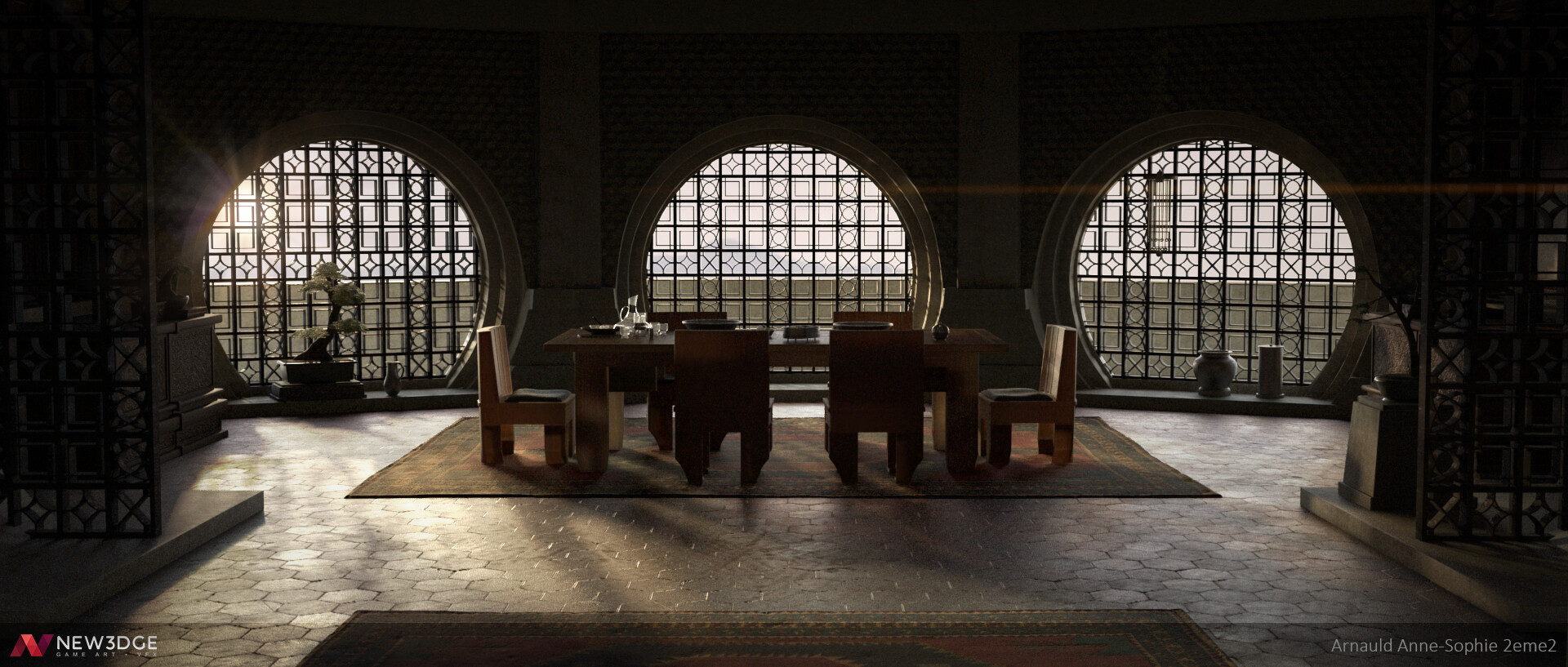 ArtStation - Dune Part One/ Castle Caladan, Dinning room