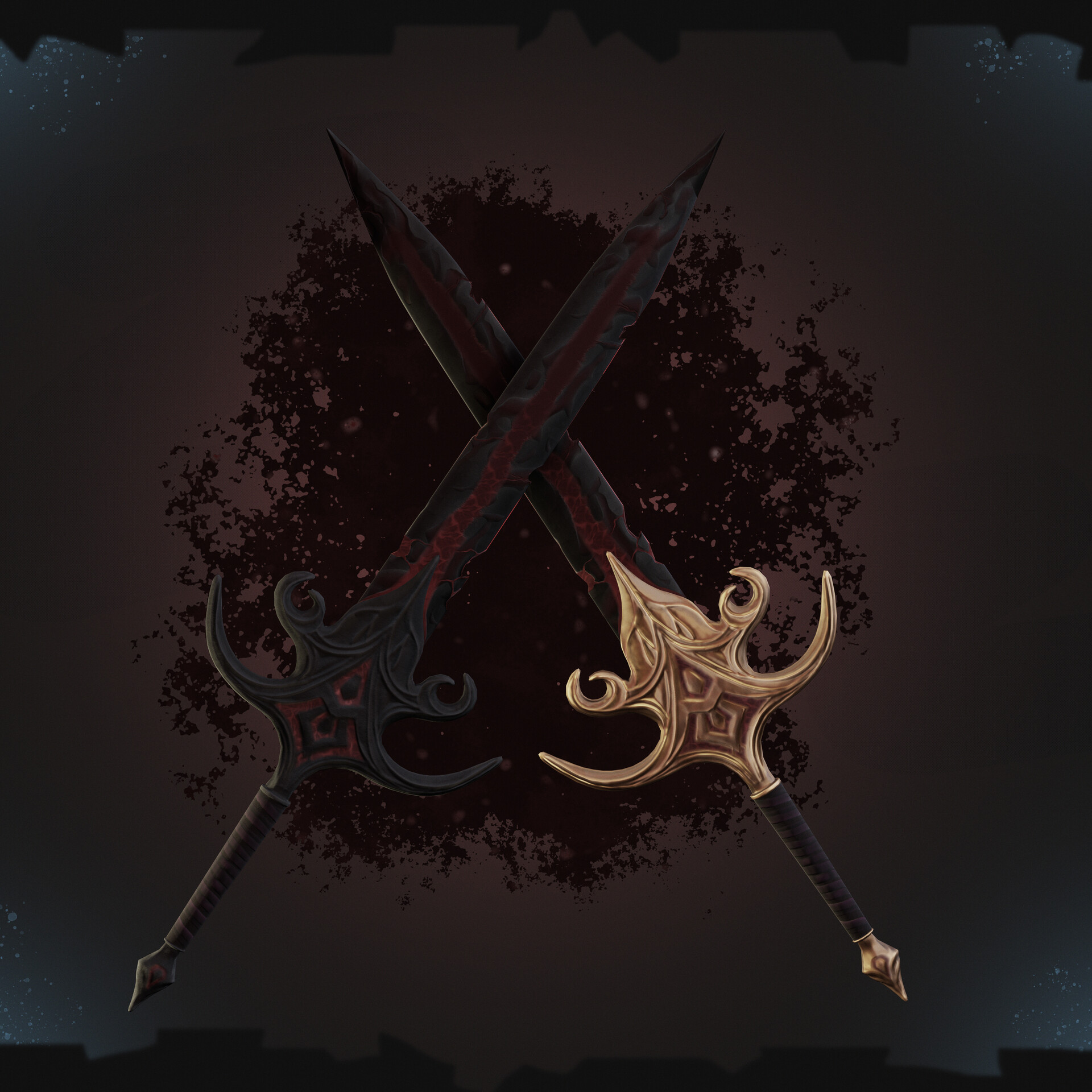 ArtStation - The Deep Knight's Sword