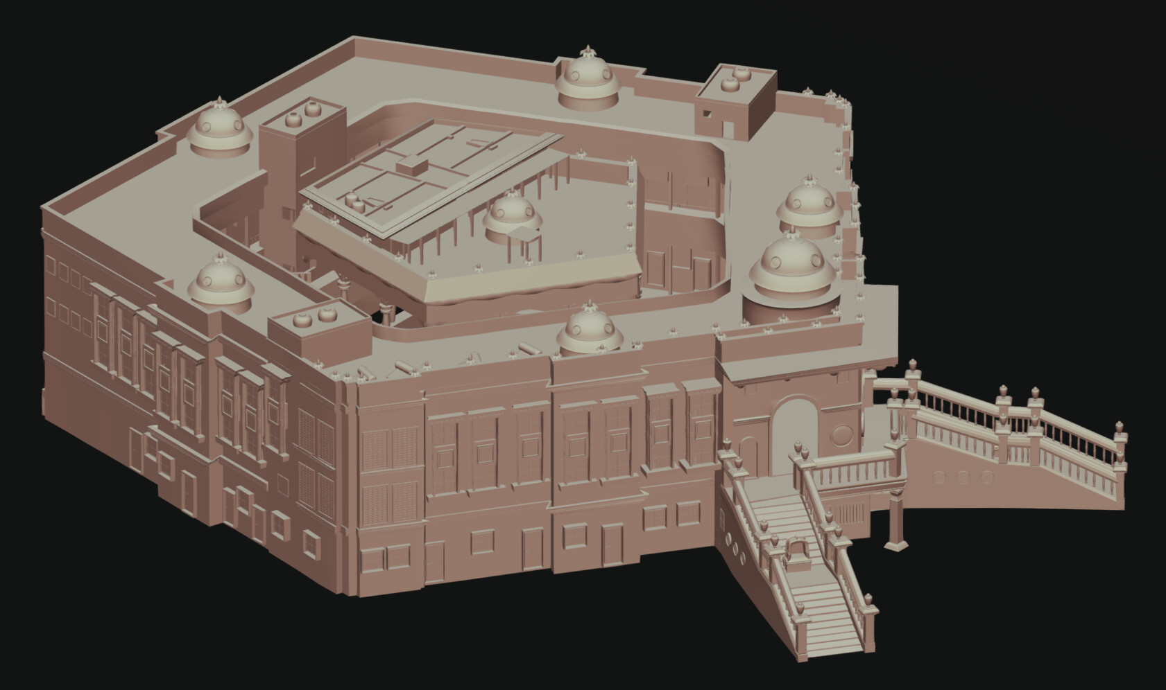 ArtStation - Sai-Building-Model