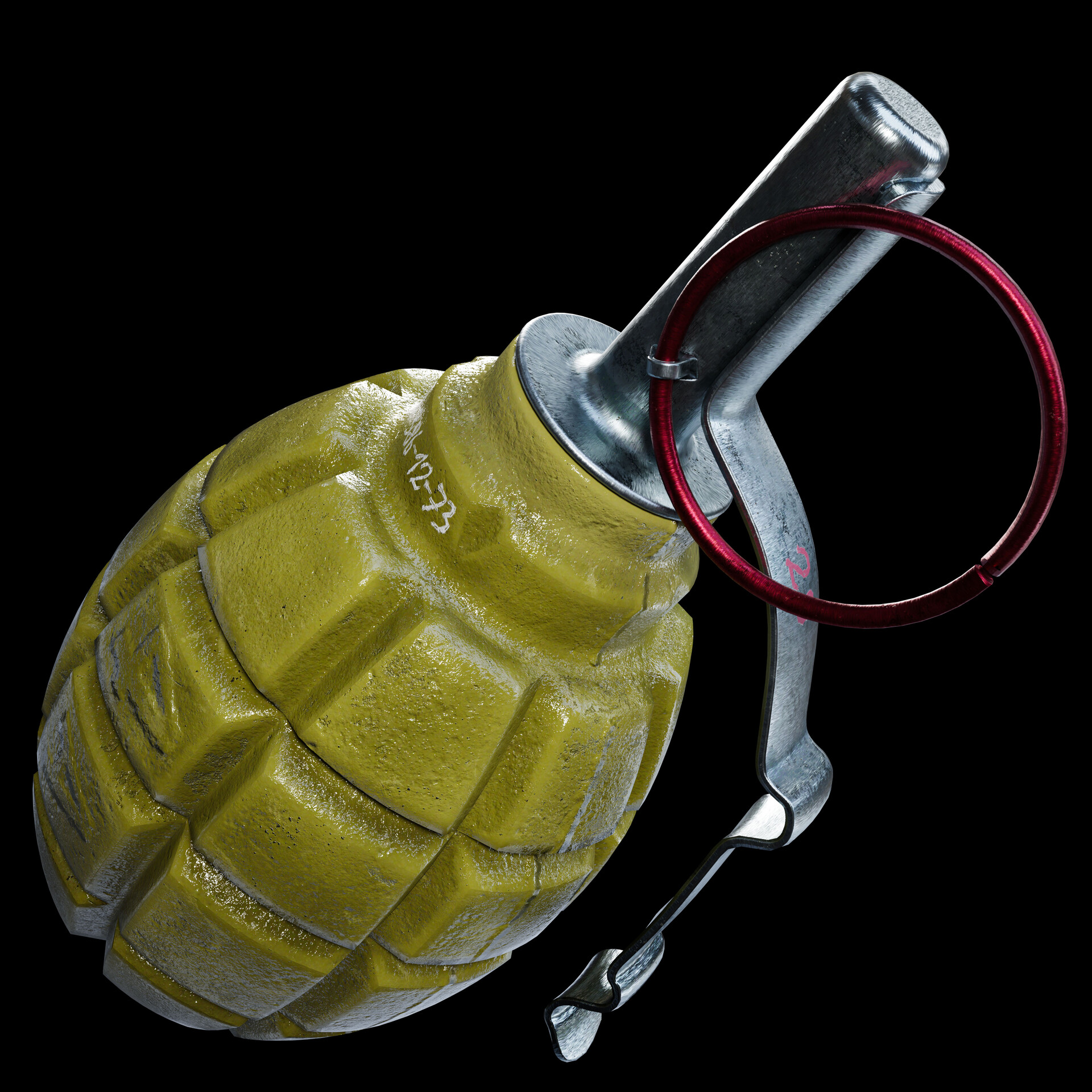 ArtStation - F-1 Grenade "Limonka"