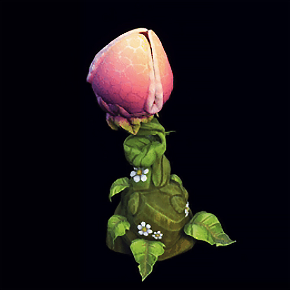 ArtStation - Predatory Flower for VR game.