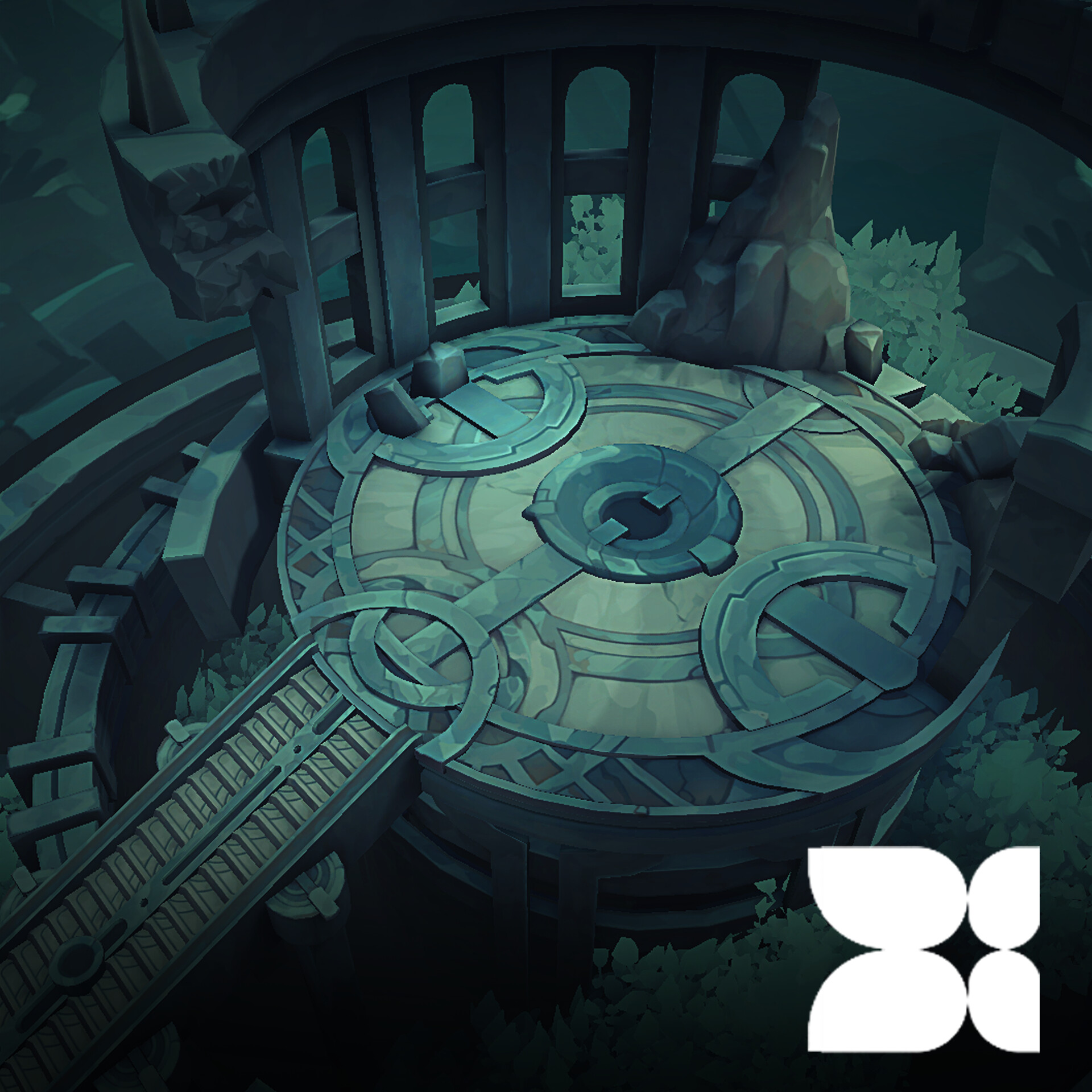 ArtStation - Yule - Boss arena