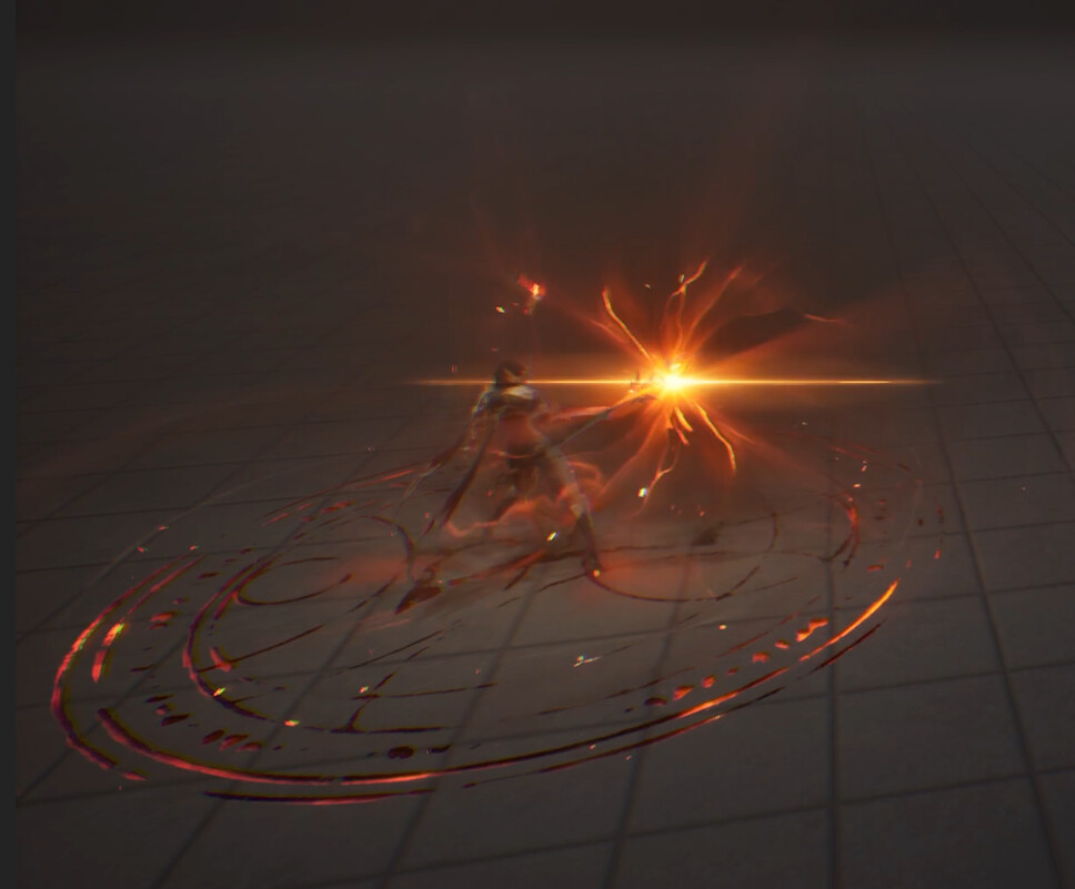 ArtStation - Fire spell with UE