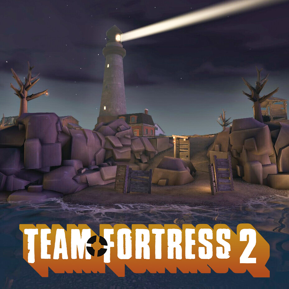 ArtStation - Atoll - Official Team Fortress 2 map