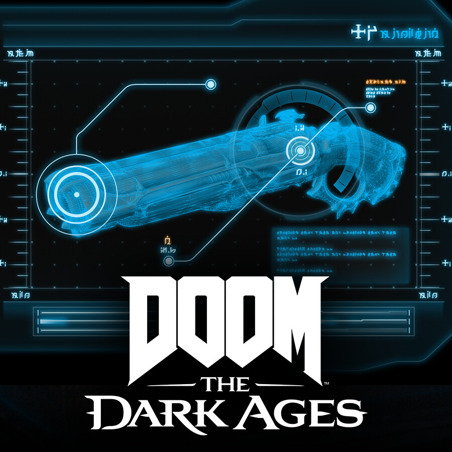 ArtStation - DOOM - The Dark Ages: Cinematic GUI: Shotgun