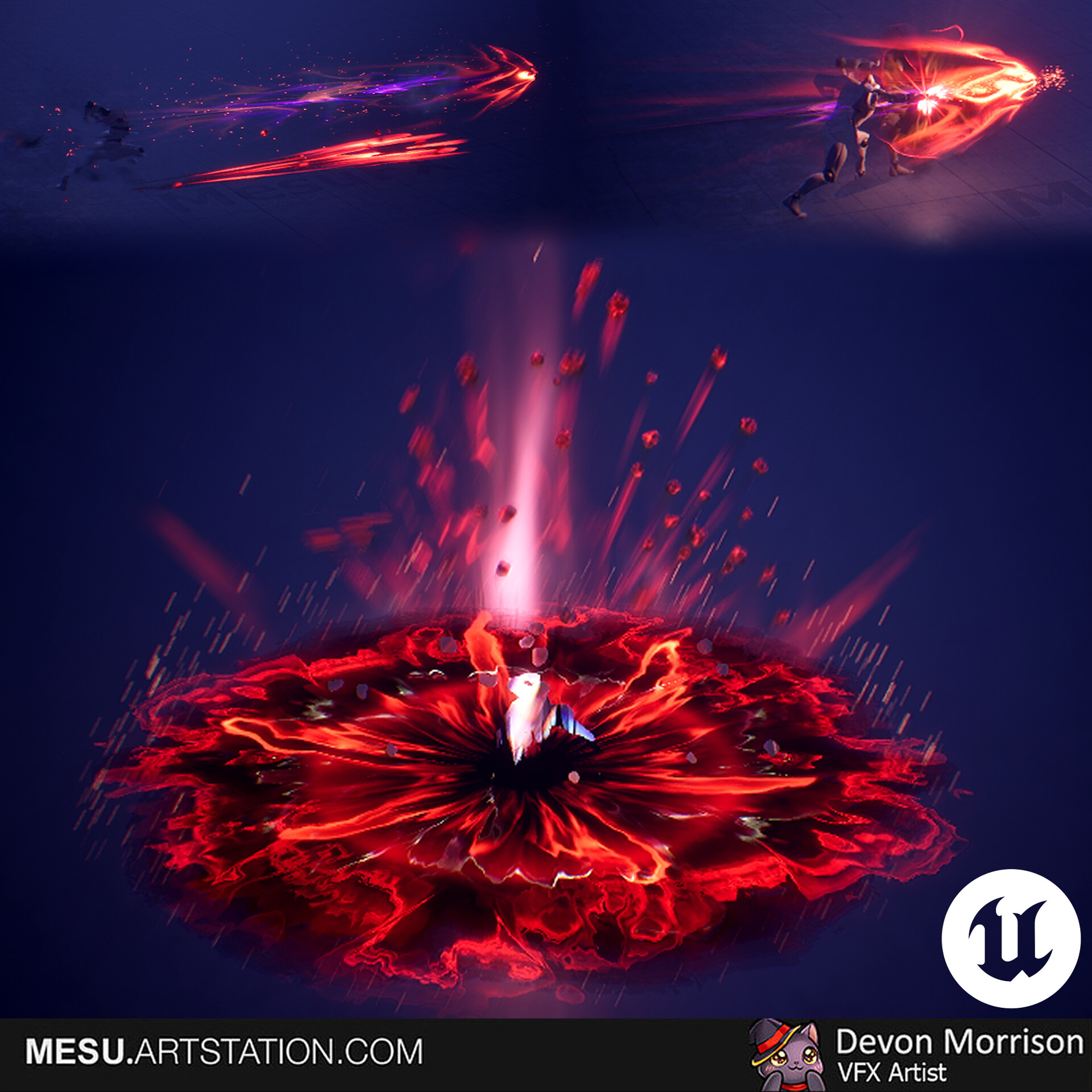 ArtStation - Crimson Bloom | UE5 VFX