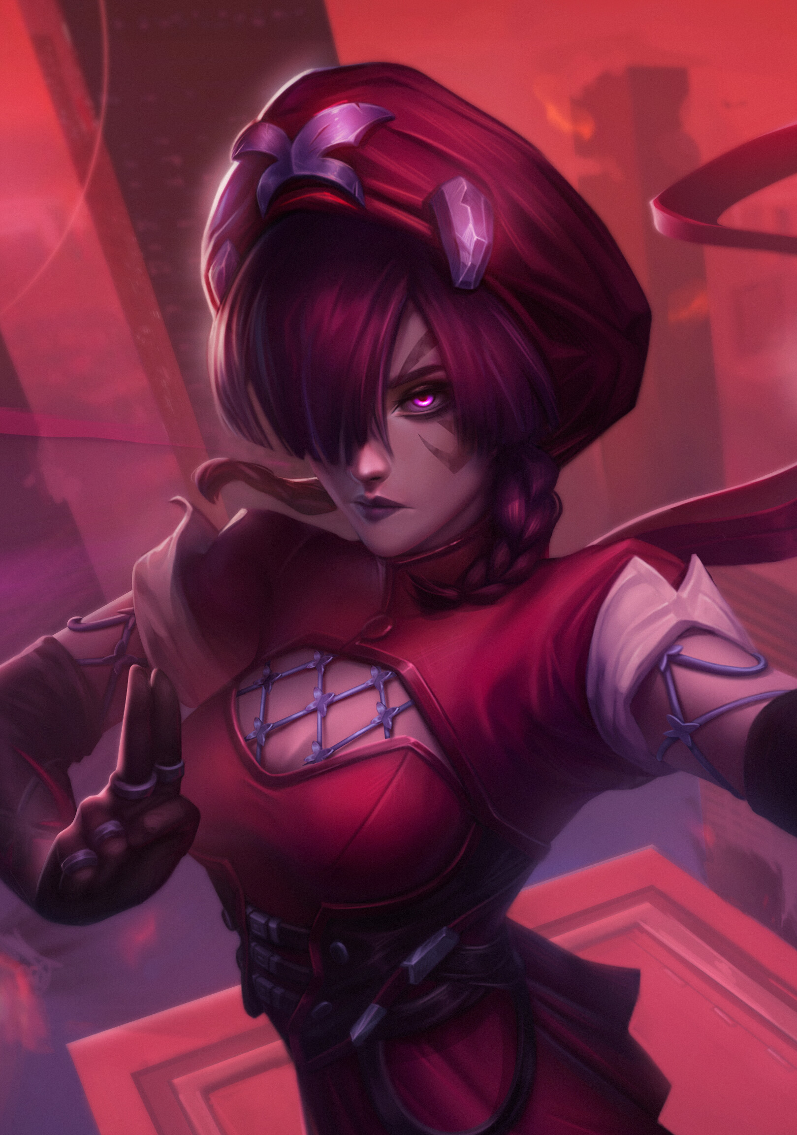 ArtStation - Psylocke Marvel Rivals Splash Art