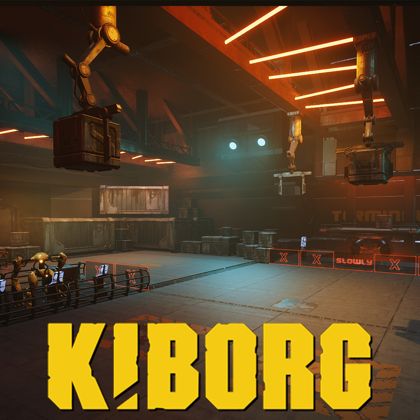 ArtStation - KIBORG Hangar Arena