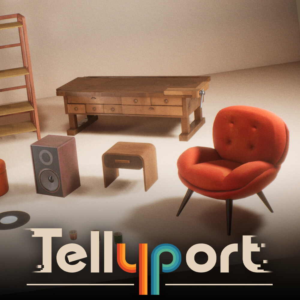 ArtStation - Tellyport - Props work