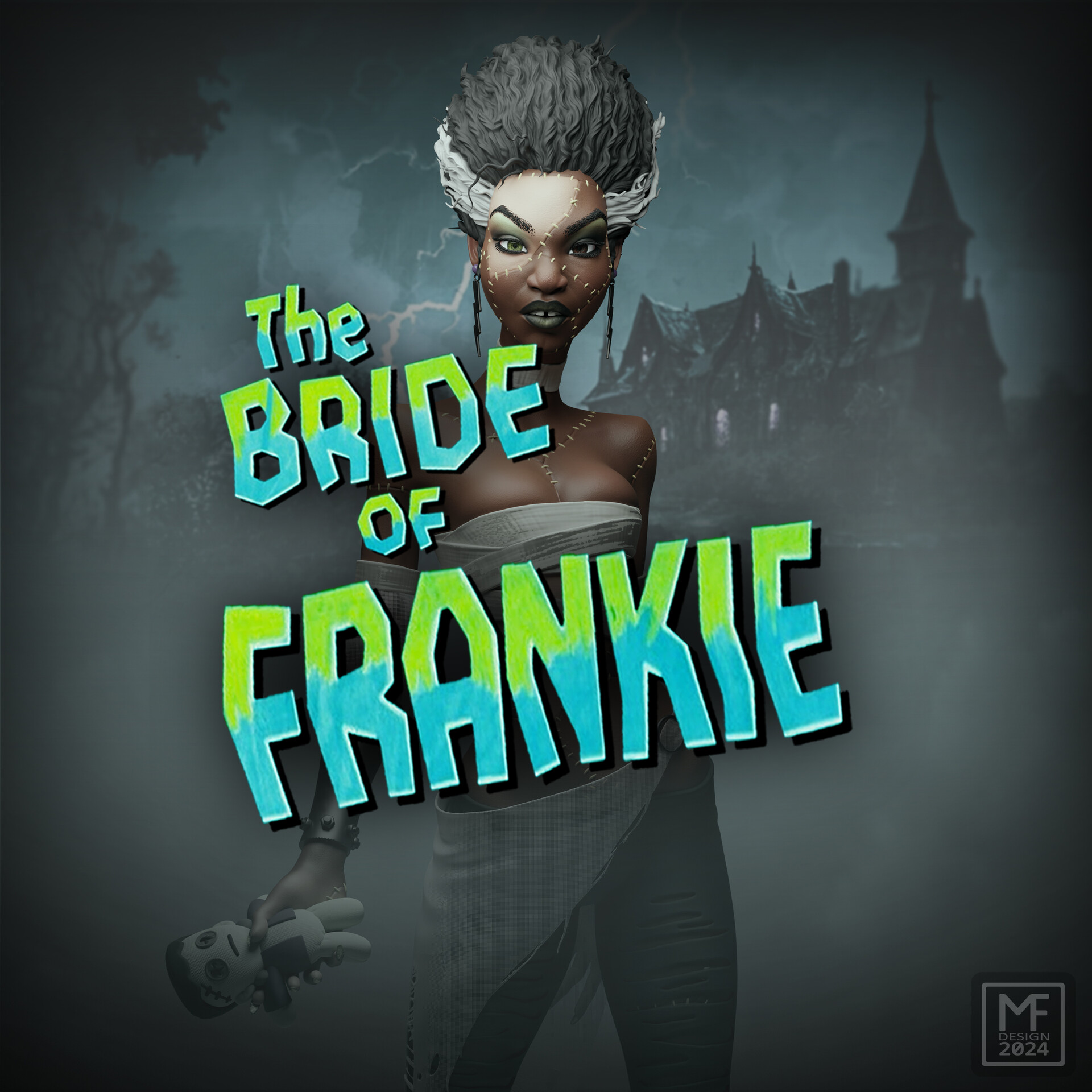 ArtStation - The Bride of Frankie