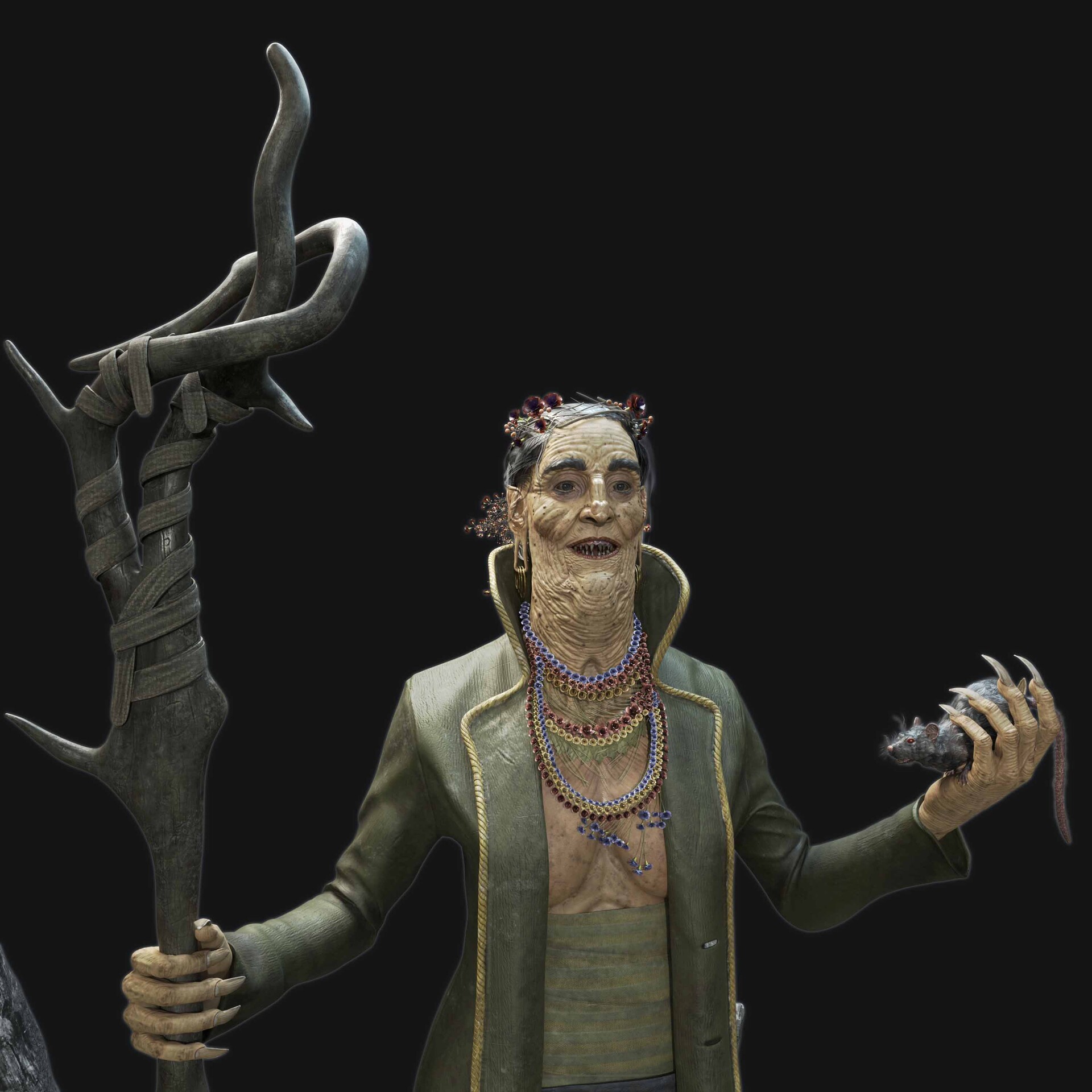 ArtStation - WITCH (REAL-TIME) CHARACTER