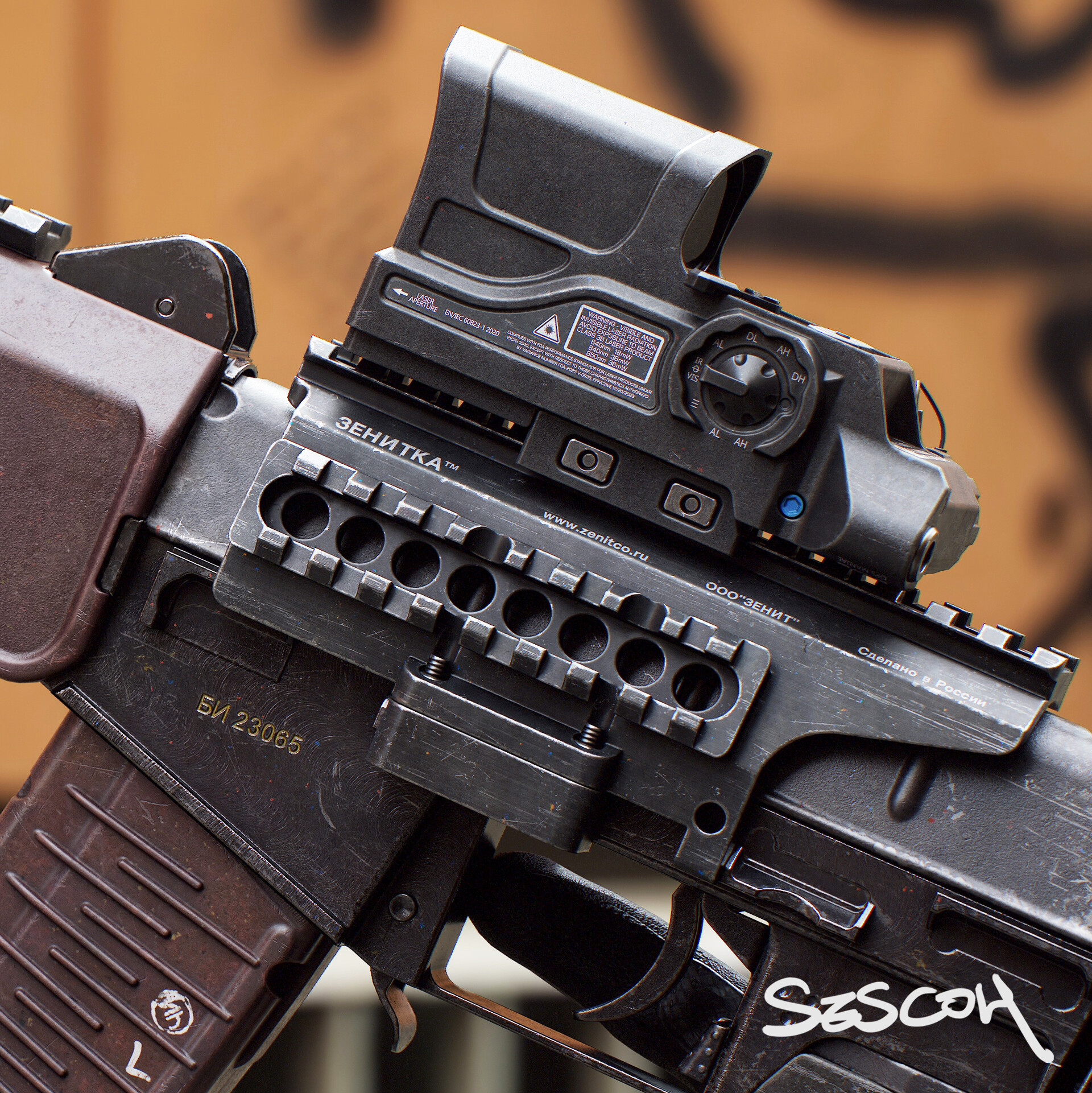 ArtStation - SR3M (VSS/AS VAL Family of Firearms)