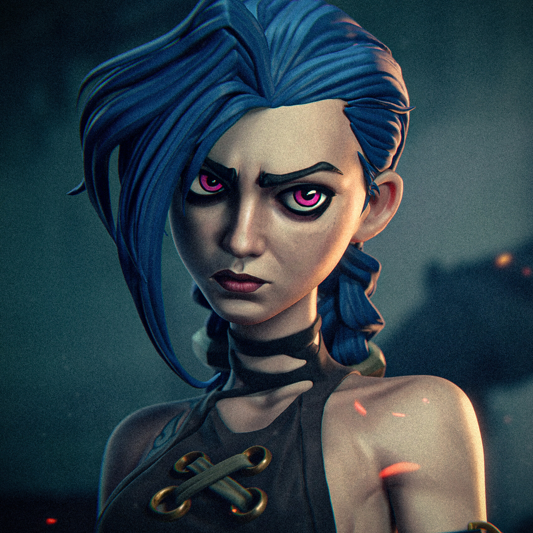 ArtStation - JINX - ARCANE FAN ART