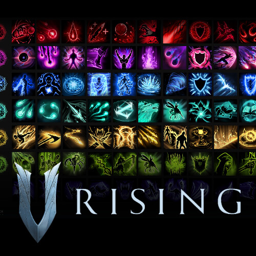 ArtStation - V Rising - Icons - Spells, Abilities & Items