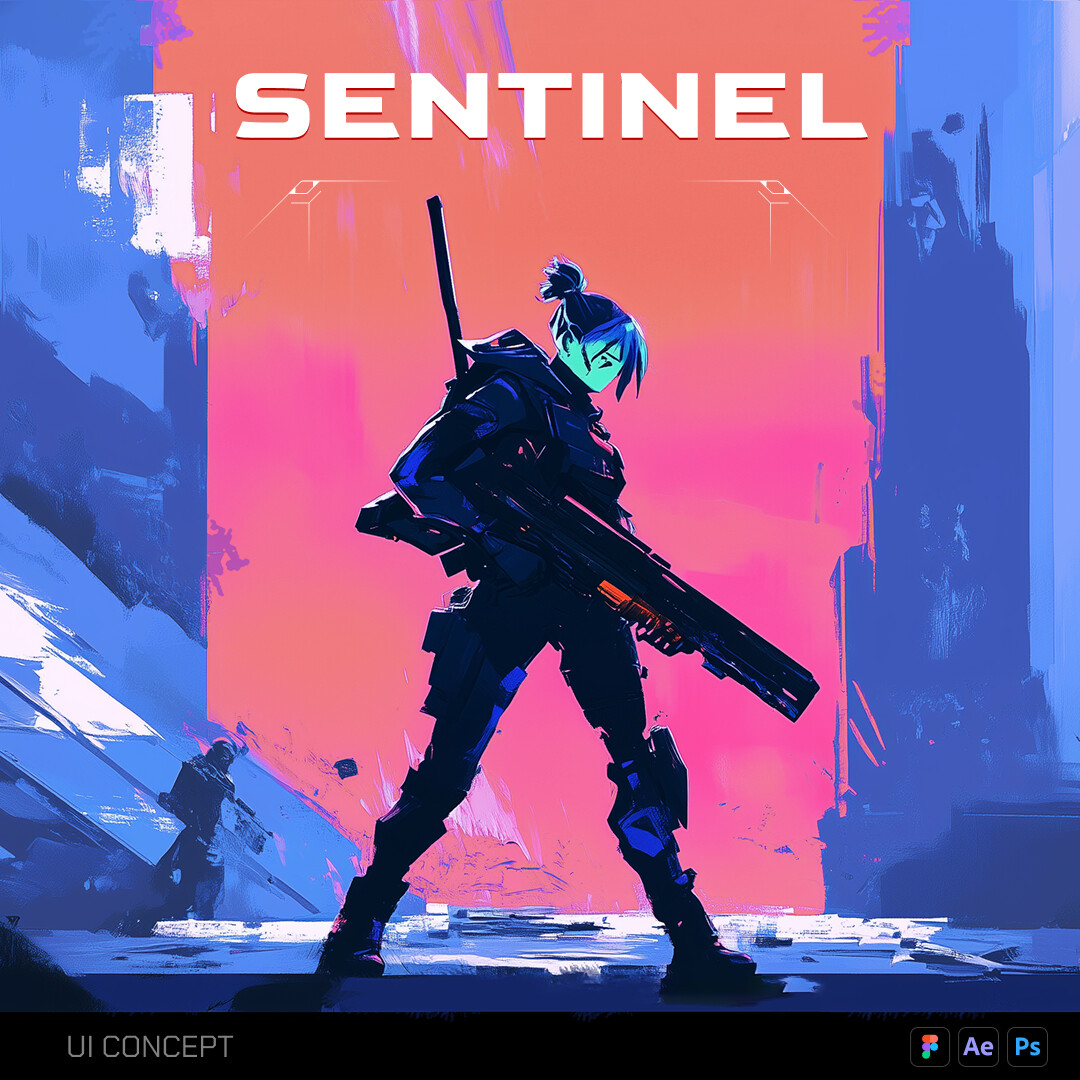 ArtStation - SENTINEL UI Concept