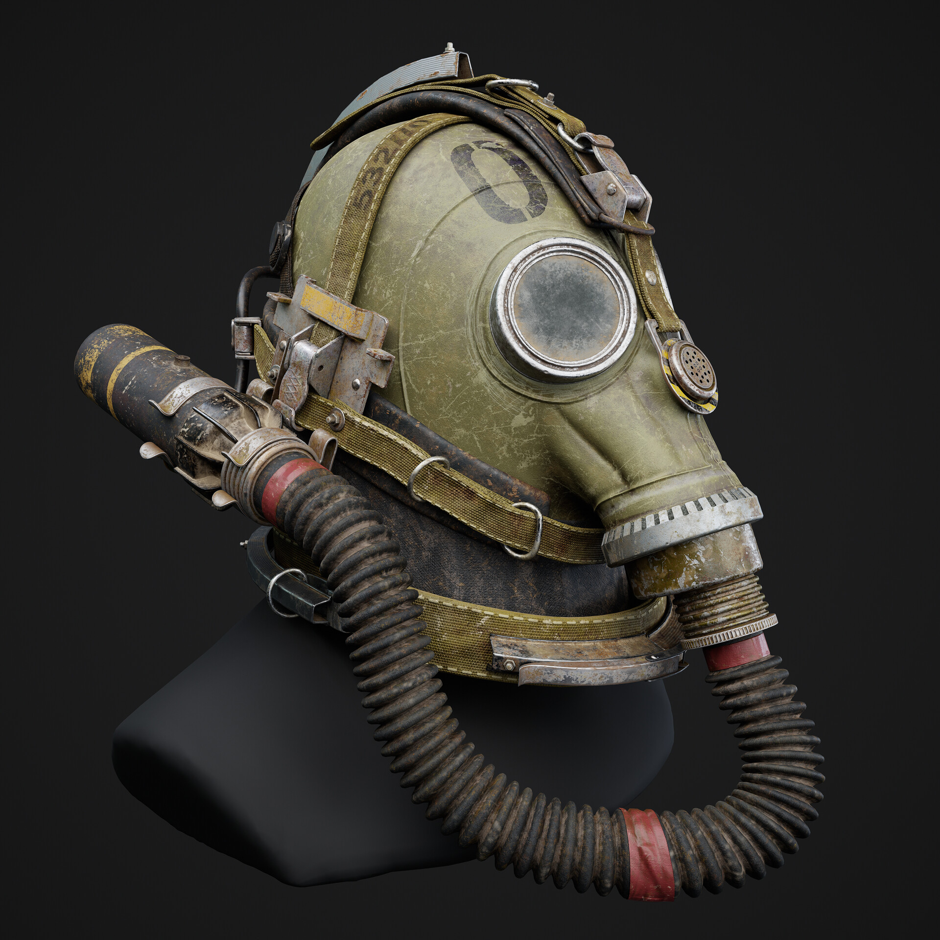 ArtStation - Gas Mask Helmet