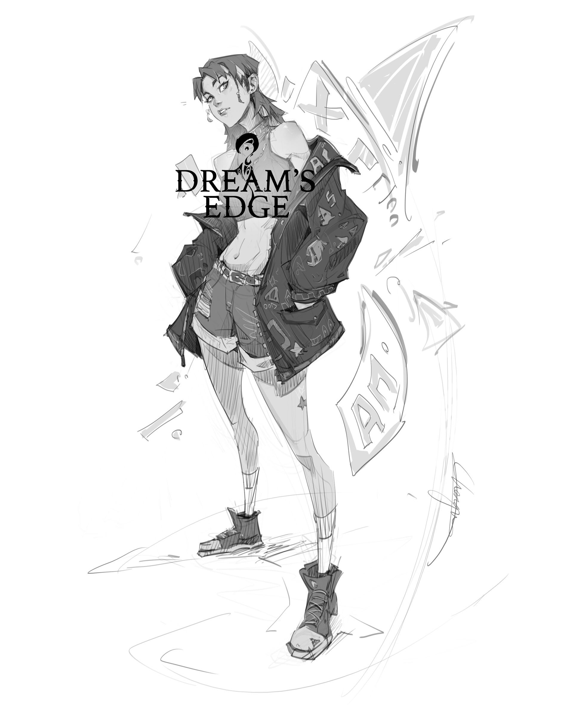 ArtStation - Nova · The Neon Moth