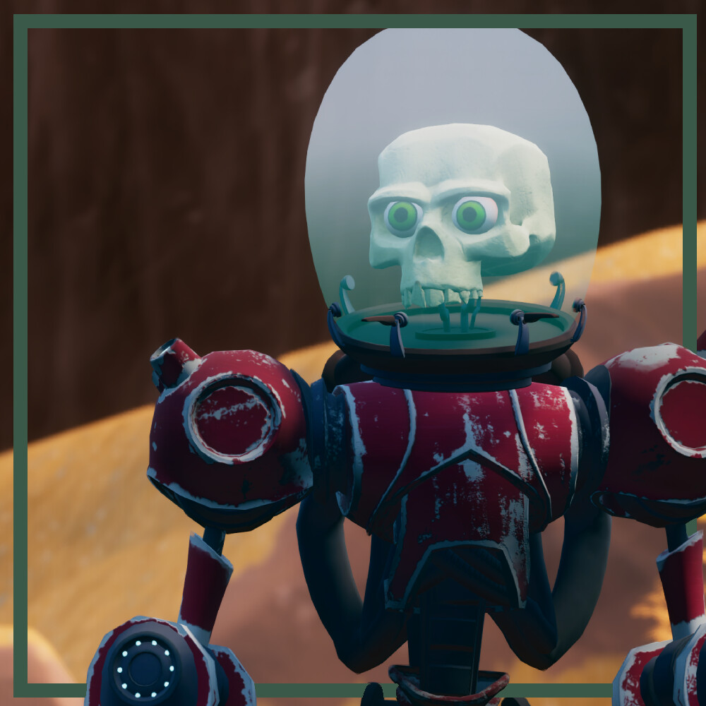 ArtStation - Creative Art Style Practise - Numbskull