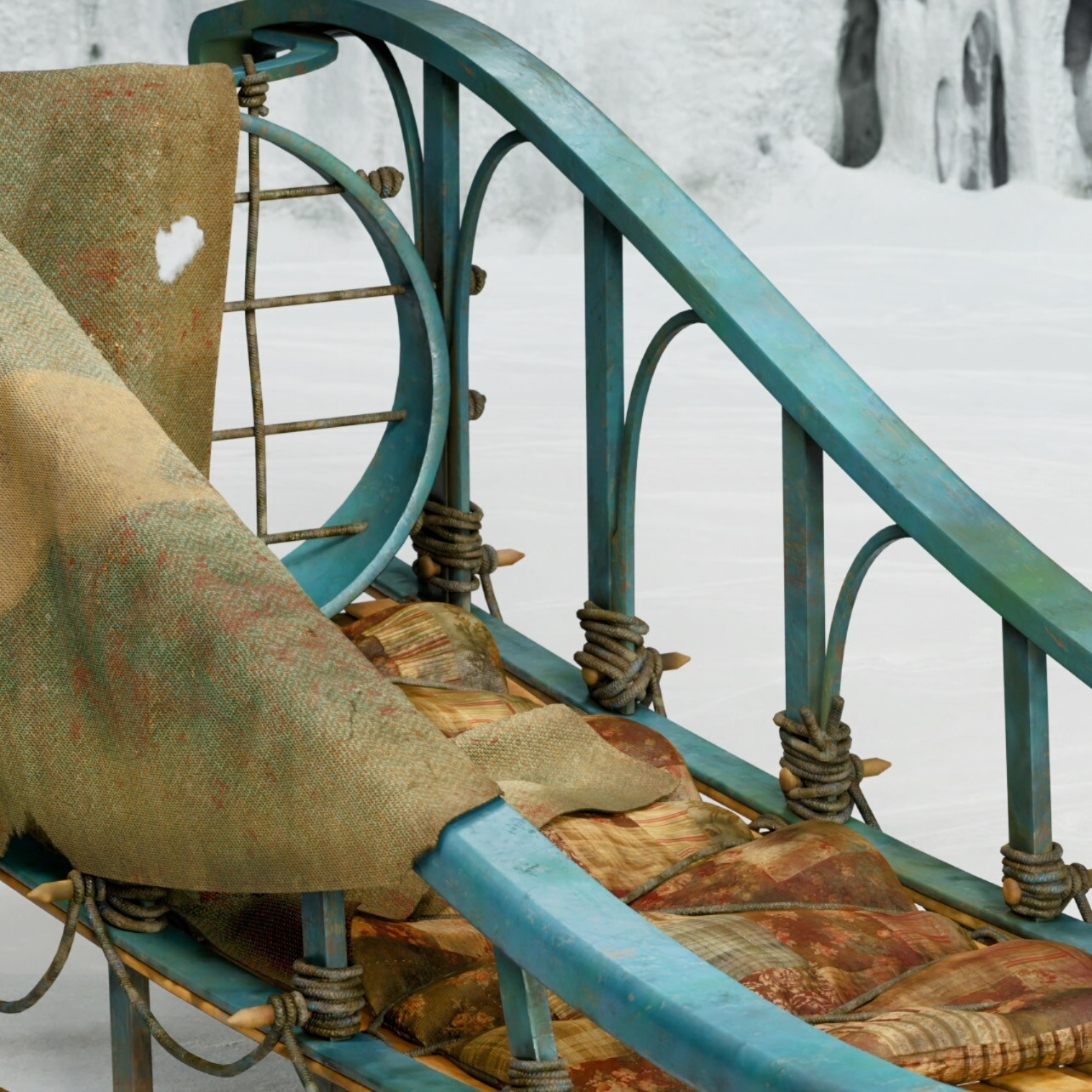 ArtStation - Dog sled