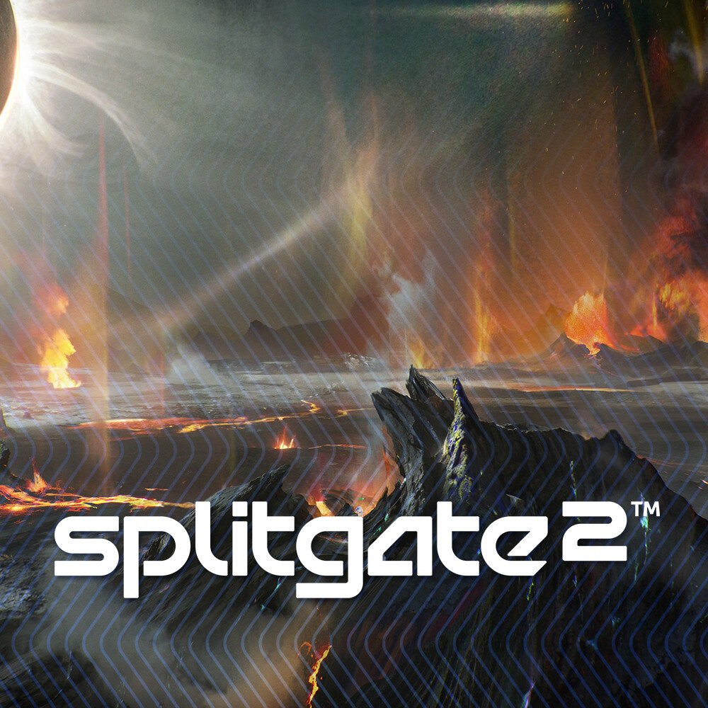 ArtStation - Splitgate 2 - Inferno Biome
