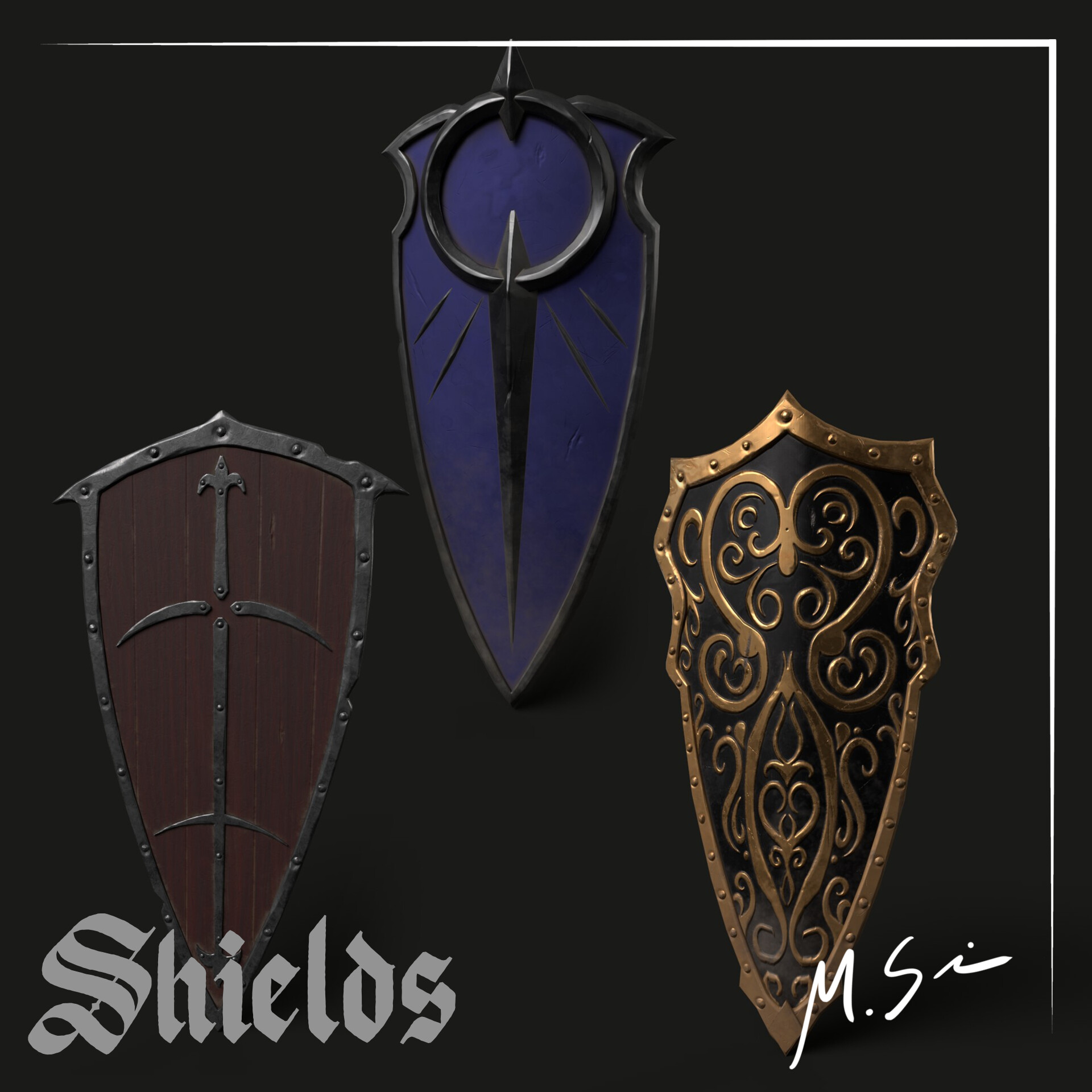 ArtStation - Shields
